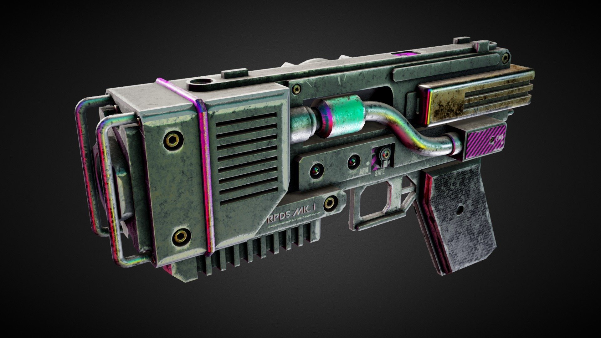 Prototype Pistol - Download Free 3D model by Vaportrash [863482c ...