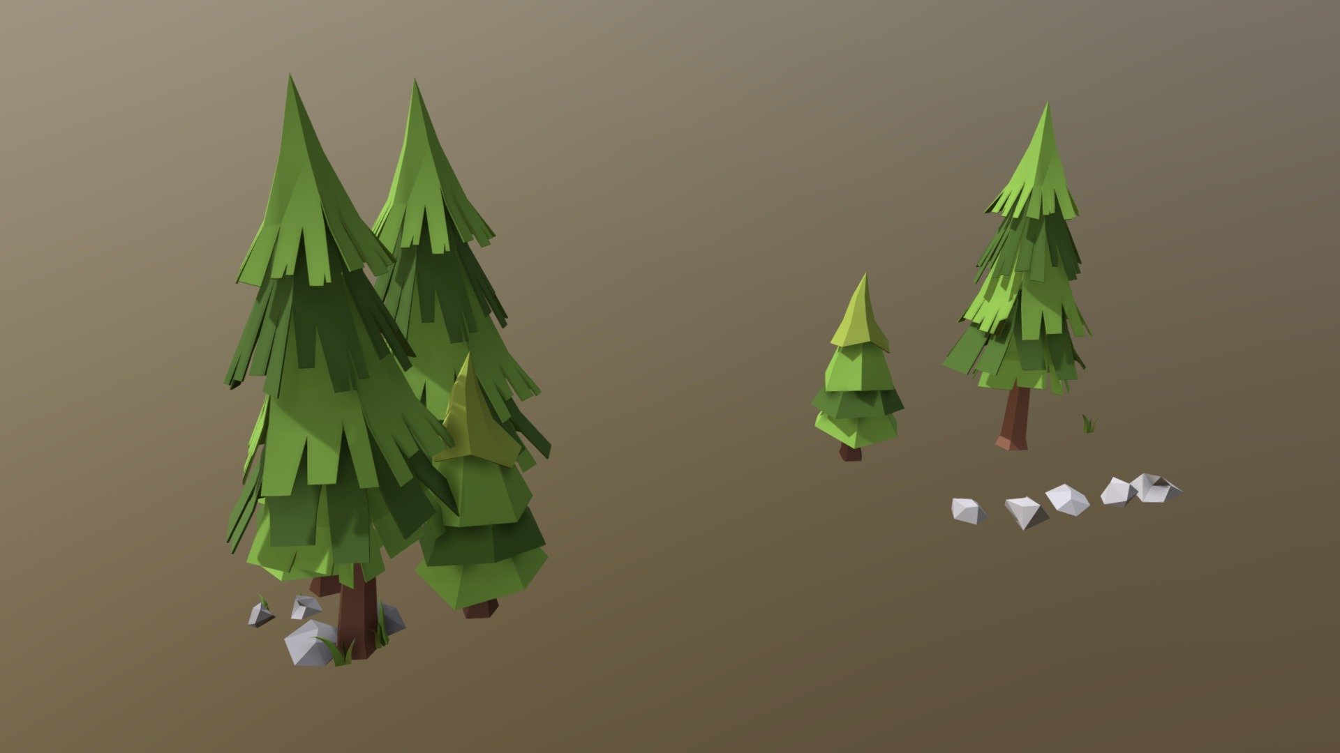 Lowpoly Test - 3D model by AndersBrynildsen [8635ae7] - Sketchfab