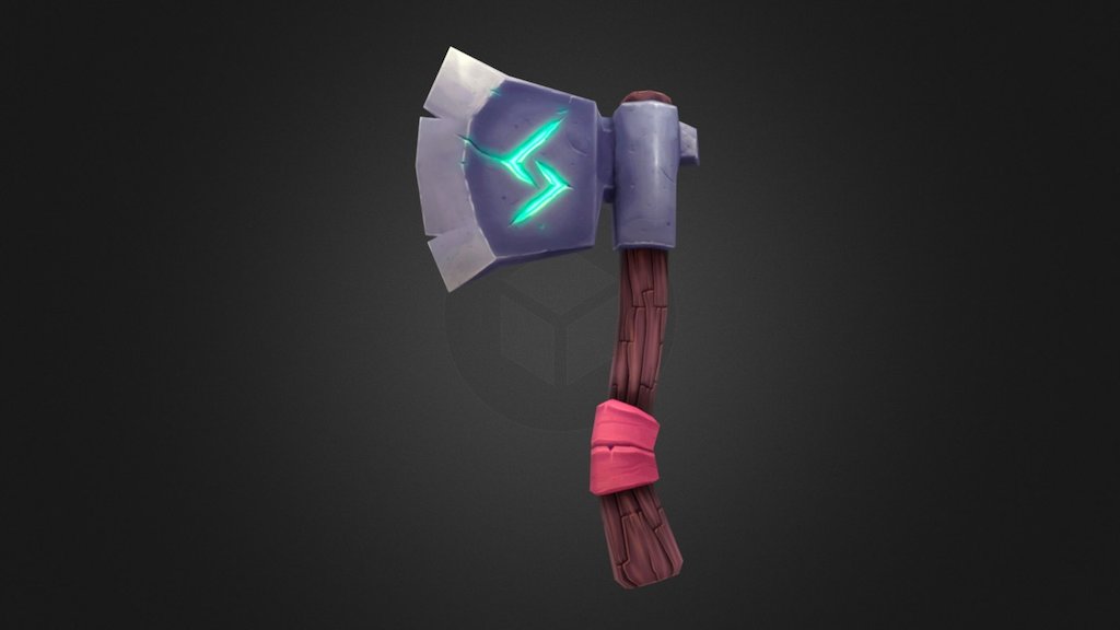 Magic Axe - 3D model by MrNinoCandeias [8637bfc] - Sketchfab