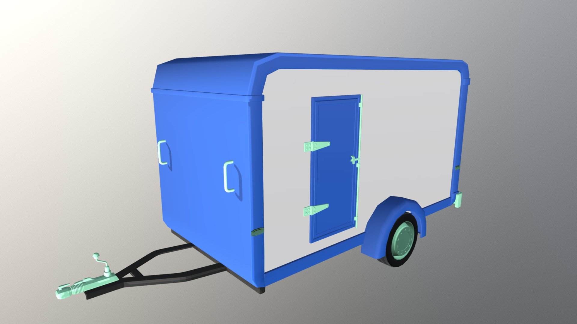 Generic Trailer - 3D model by CGTekz [863866d] - Sketchfab