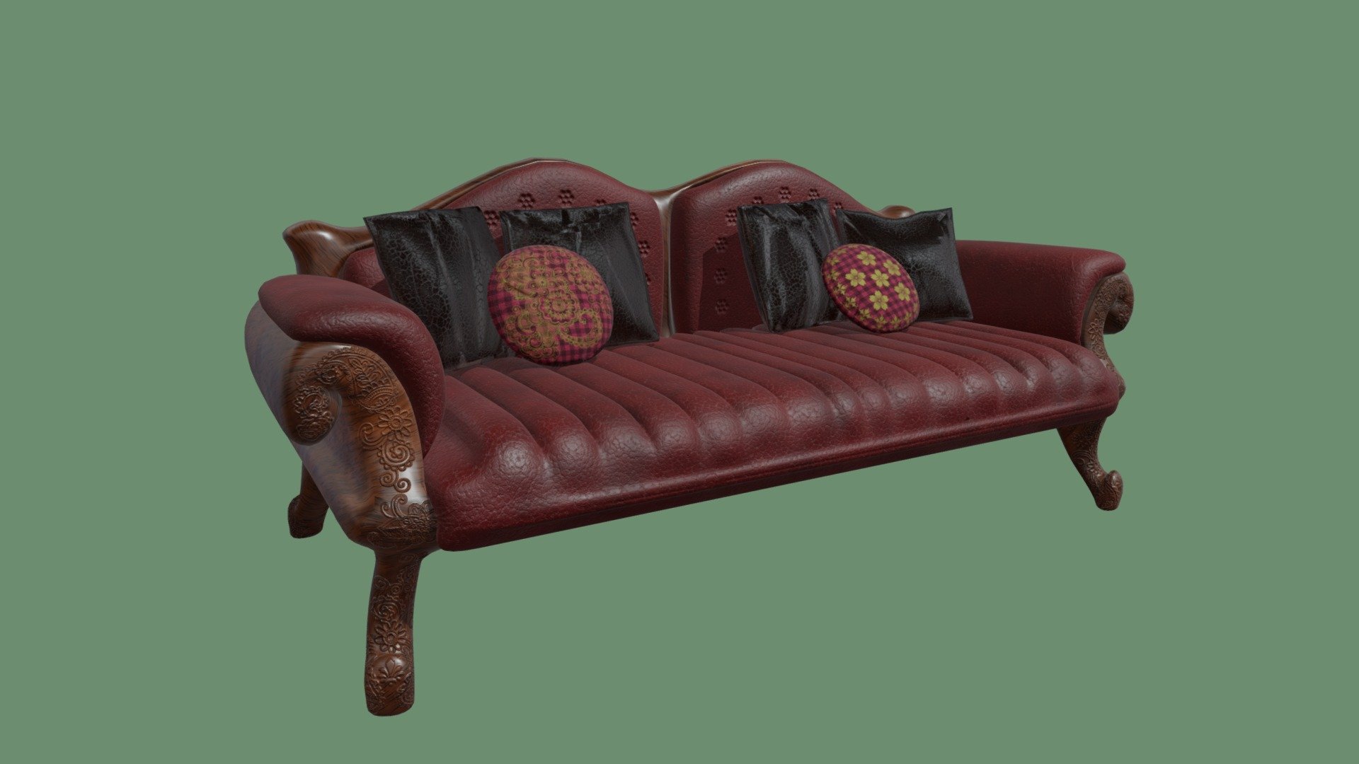 Couch - Download Free 3D model by DarkoChetnik [8638c9a] - Sketchfab