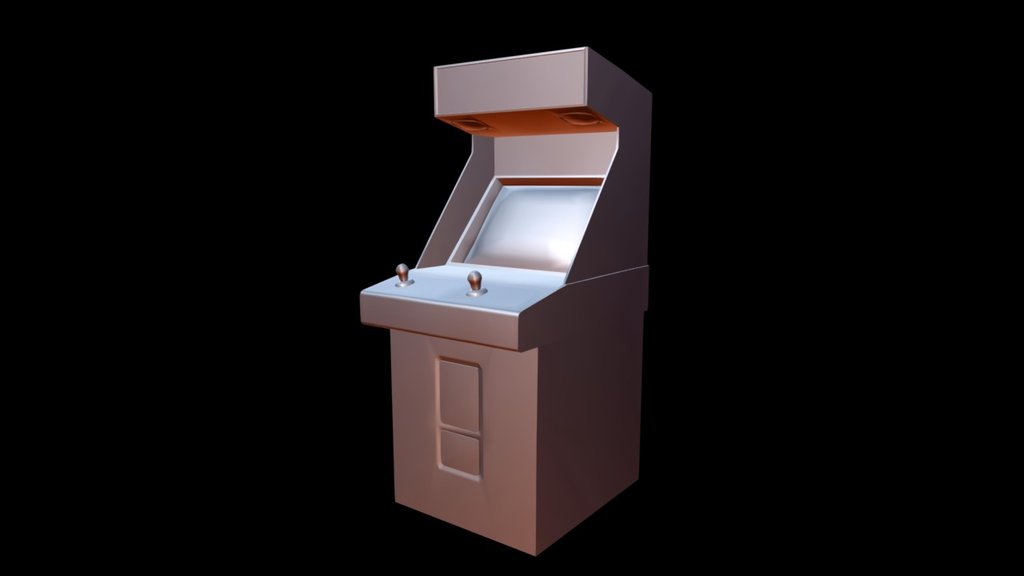 Arcade - 3D model by Ábia Naára (@abianaara) [8639574] - Sketchfab