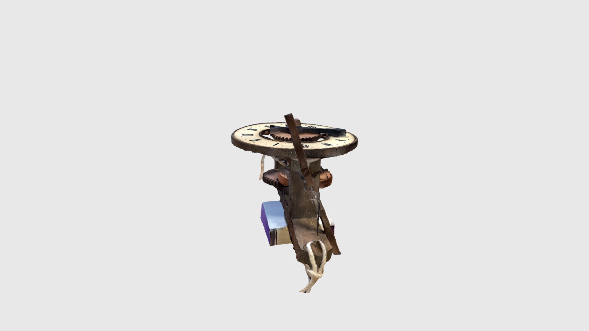 Replica 14th Century Clock Model - Download Free 3D model by Digital ...