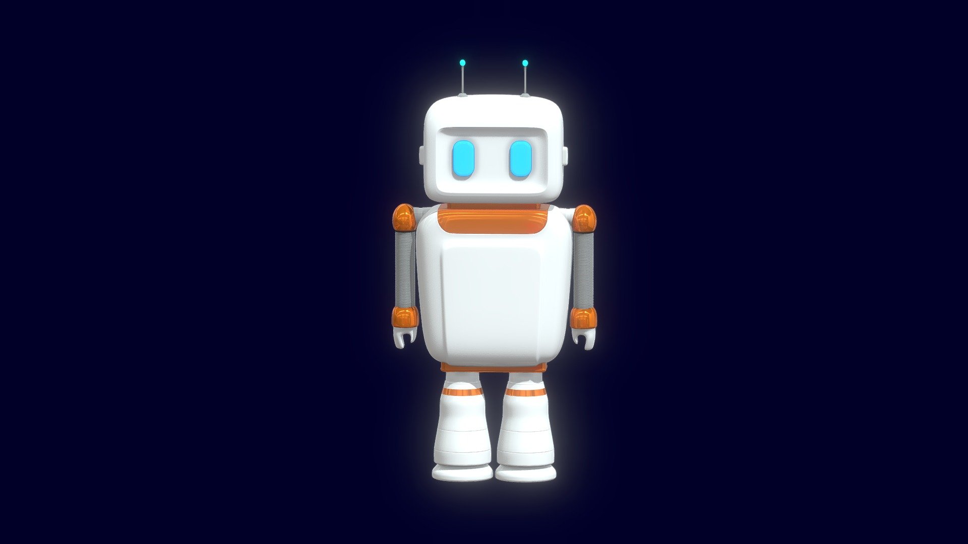 Cartoon Robot - Buy Royalty Free 3D model by cpineda3d [863a650 ...