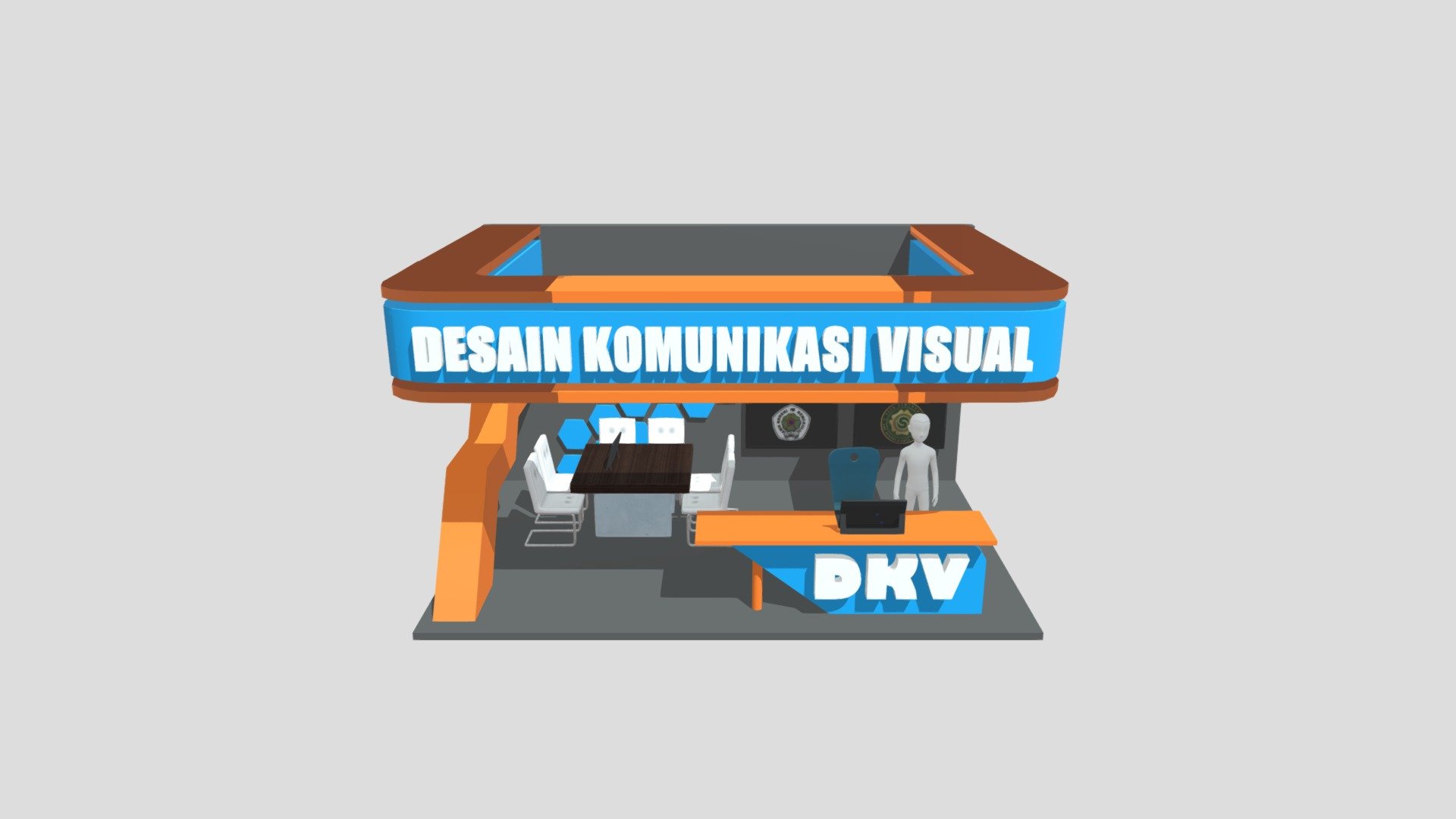 BOOTH DKV - 3D model by rahmanhakim [863c2c6] - Sketchfab
