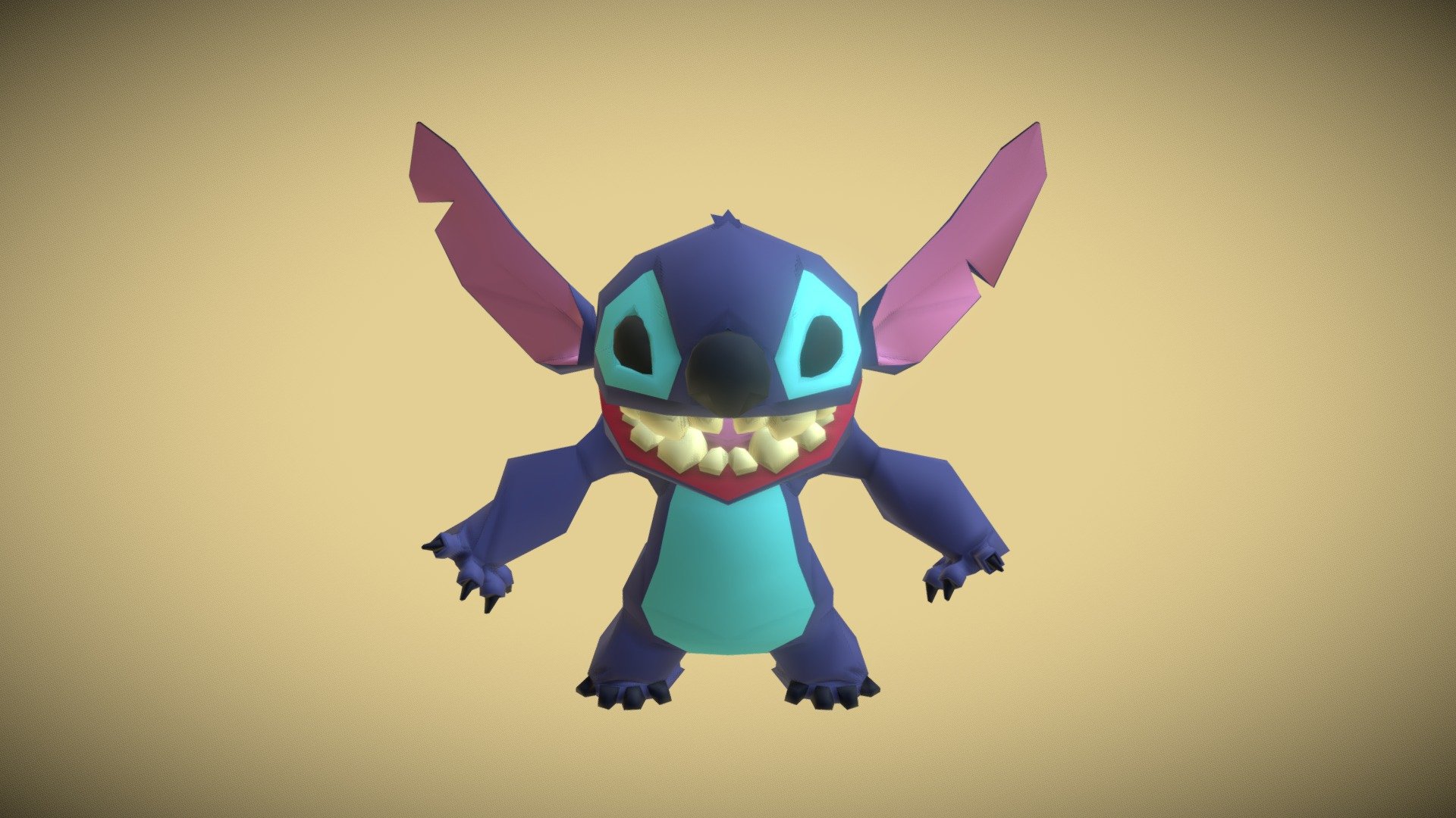 Stitch - 3D model by Bijahika [863c69b] - Sketchfab