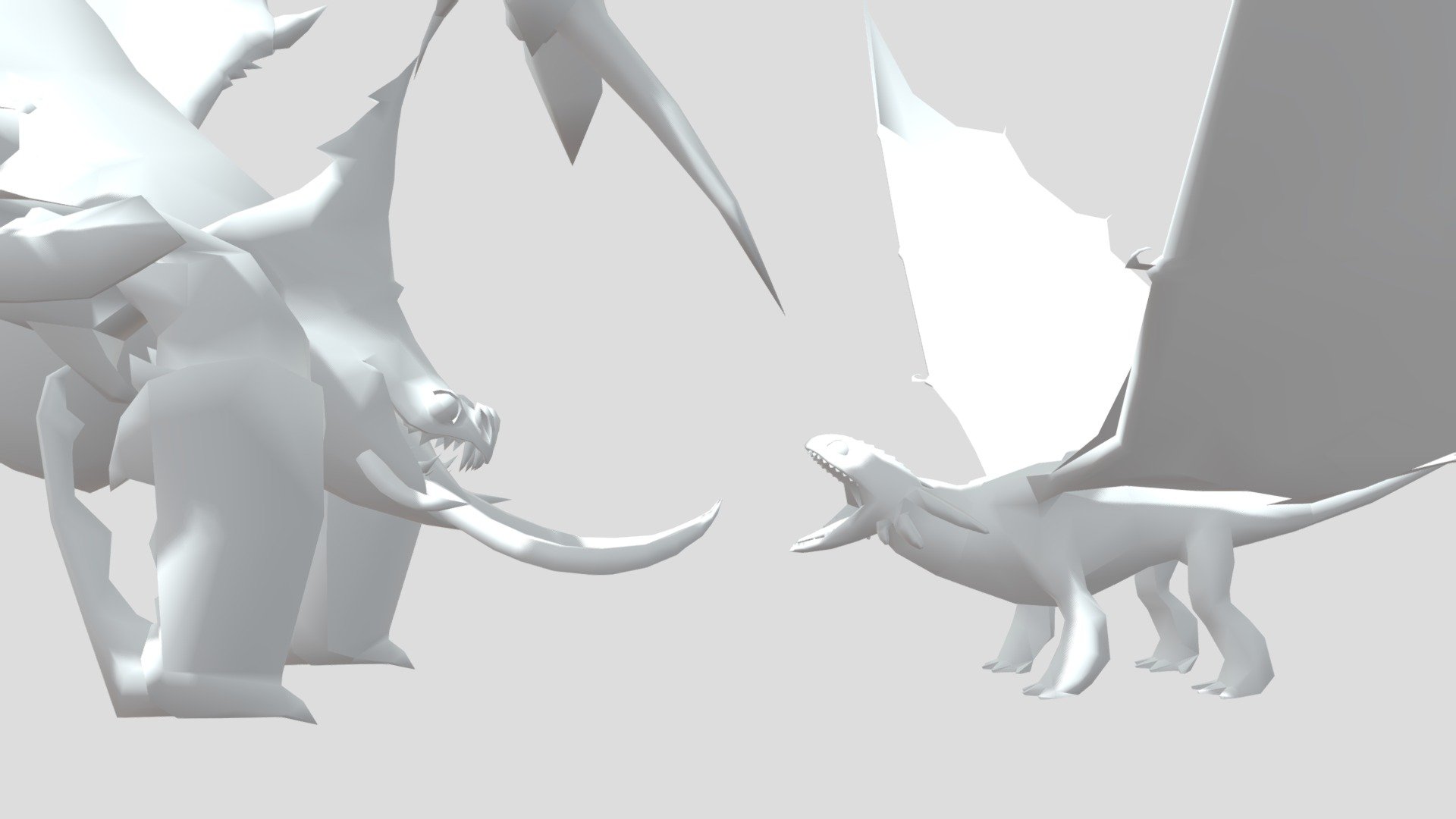 Toothless Vs Deathgripper (Titan Wing) - 3D model by Black (@BlackSus ...