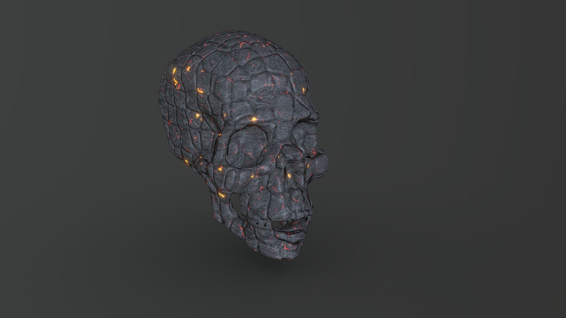 Volcano Skull low poly - Download Free 3D model by canadianhaggis ...