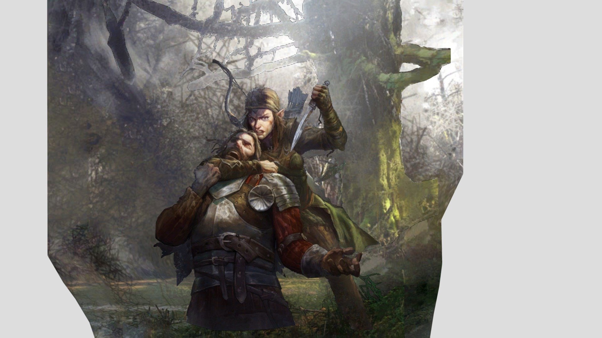 Gwent_Elf Assassin - 3D model by Hyke [863f2cd] - Sketchfab