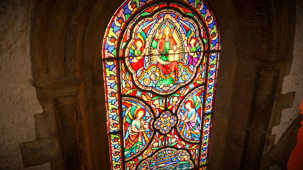 Stained Glass Window - 3D model by Paul (@paul3uk) [863fe0f] - Sketchfab