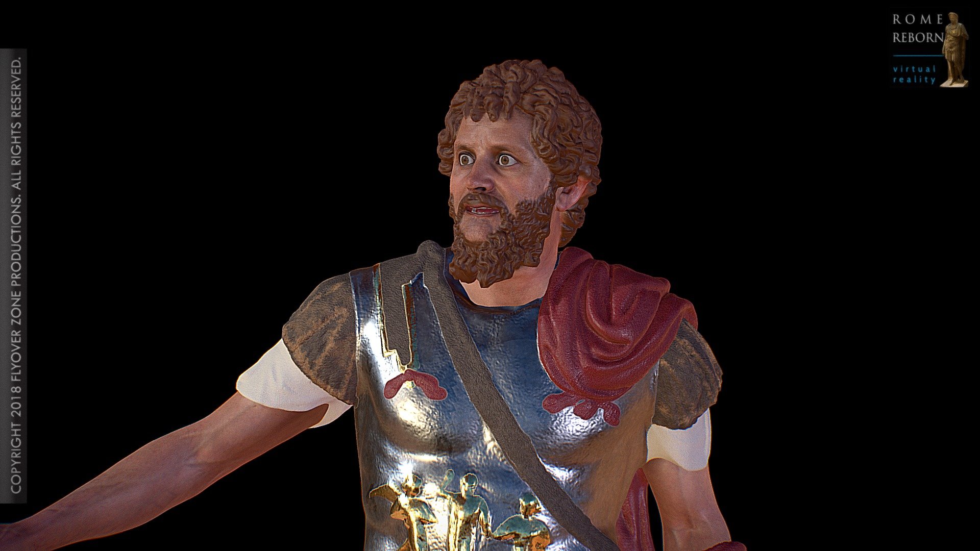 Septimius Severus (DIVO SEVERO PIO) - 3D model by Flyover Zone ...