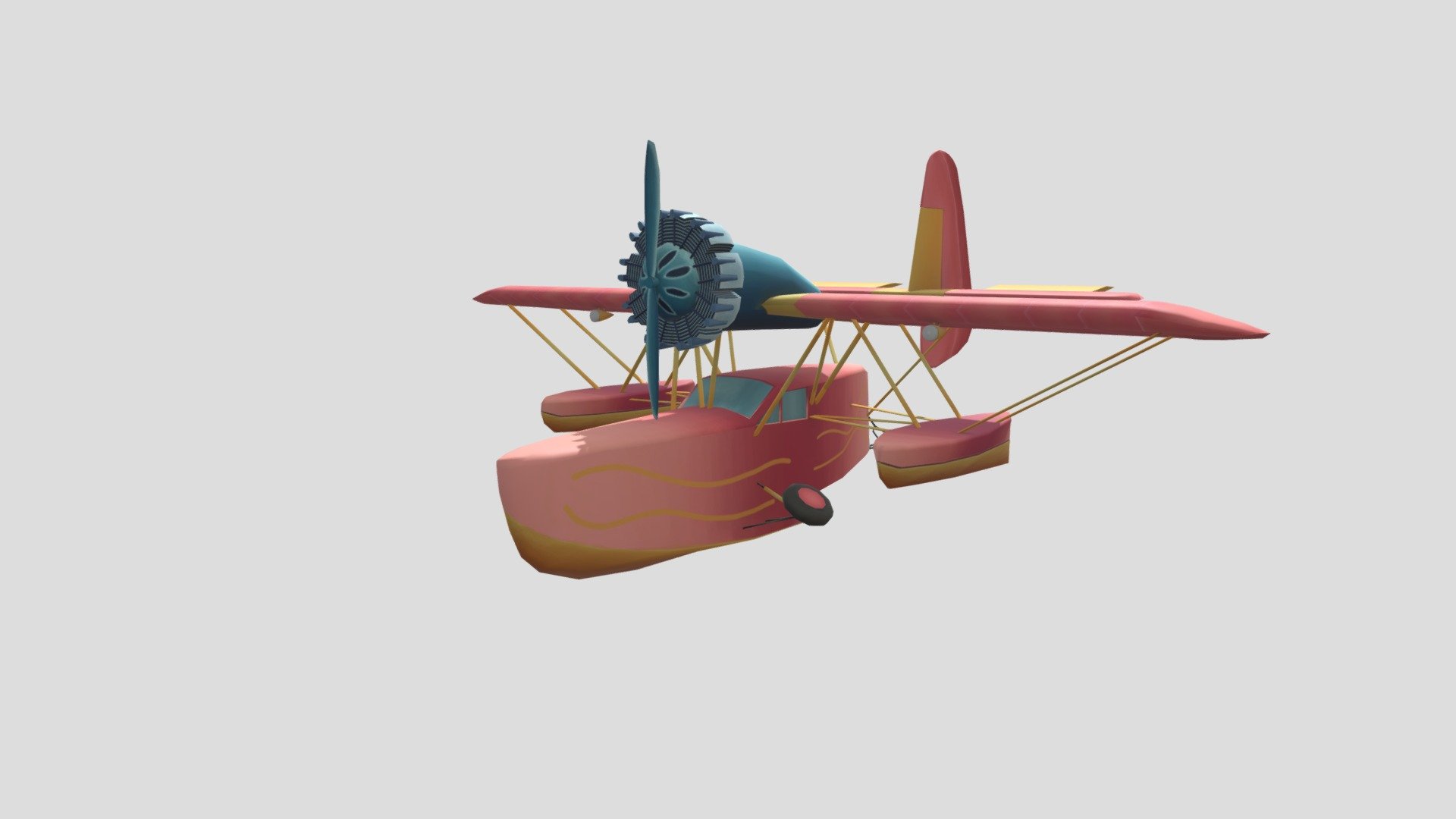 Sikorsky S-39 Stylized Plane - 3D model by lior yaari (@liory7 ...