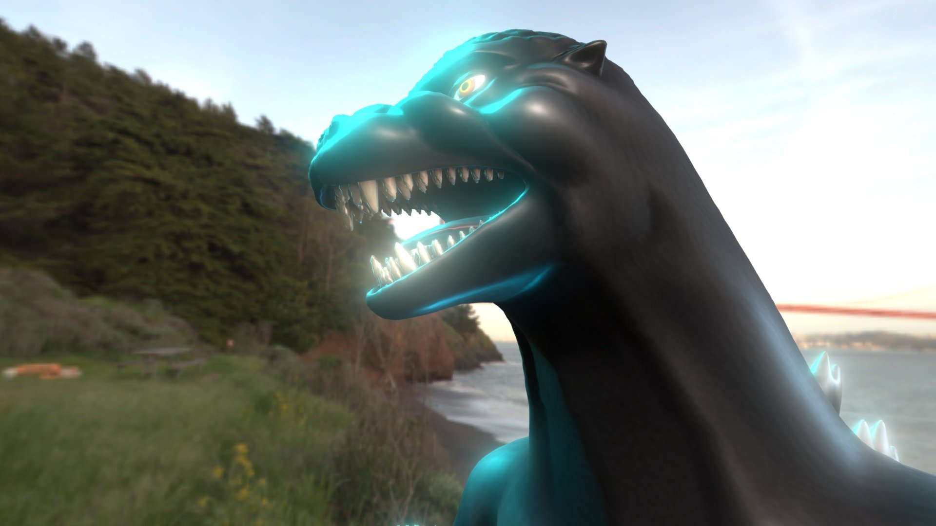 Heisei Godzilla - Download Free 3D model by Pumpkin (@savounited ...