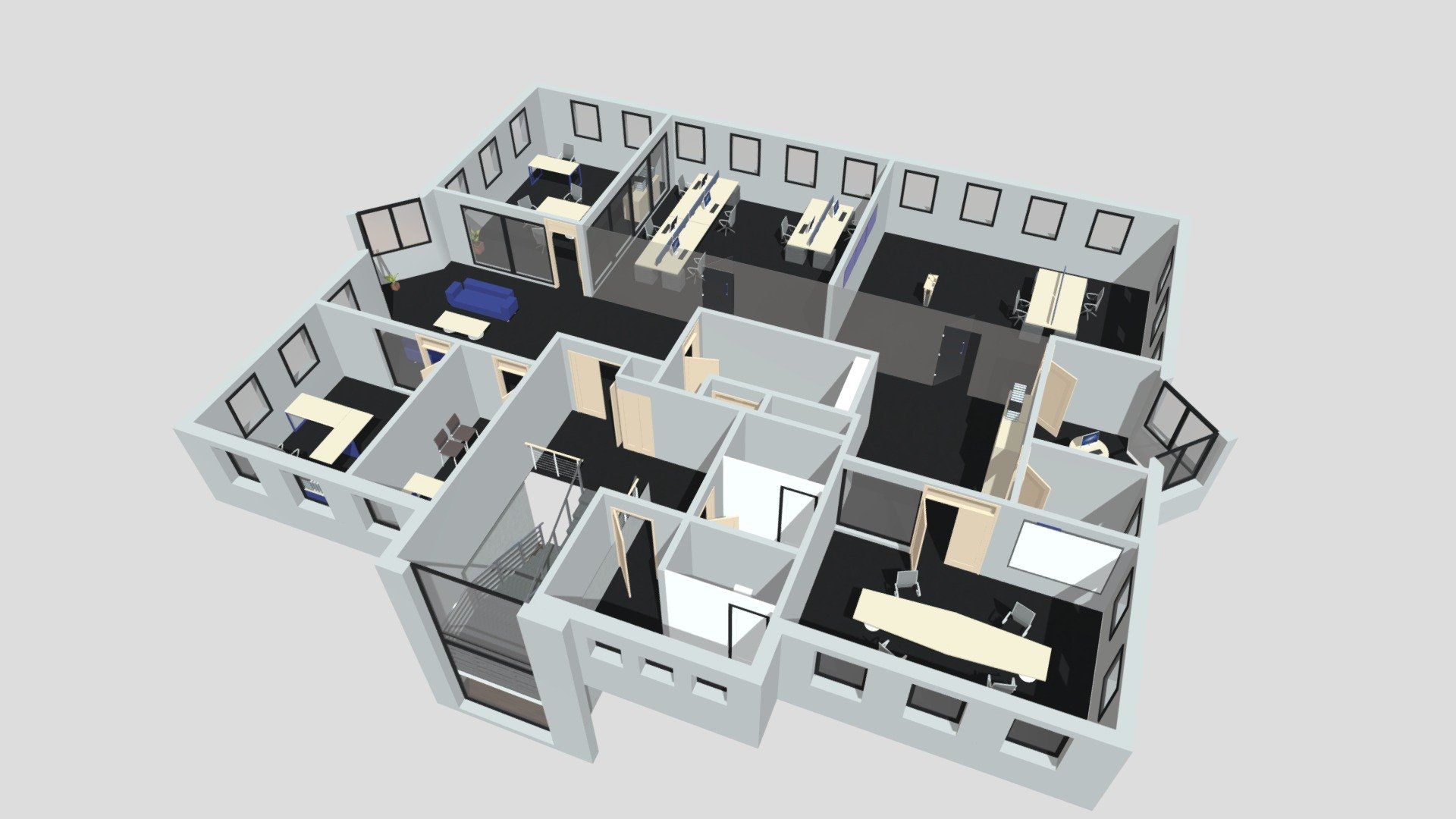 first floor interactive-f - 3D model by alasma3i10 [864233e] - Sketchfab