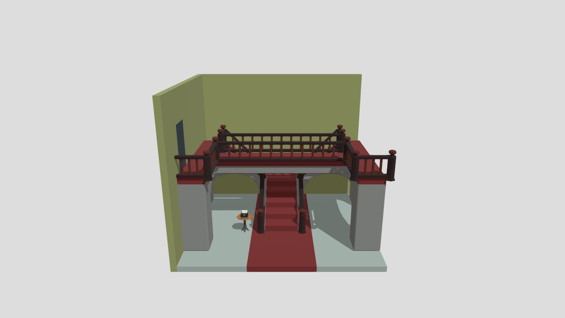 Resident Evil Mansion - 3D model by Marcos Antonio (@marcosatonio ...