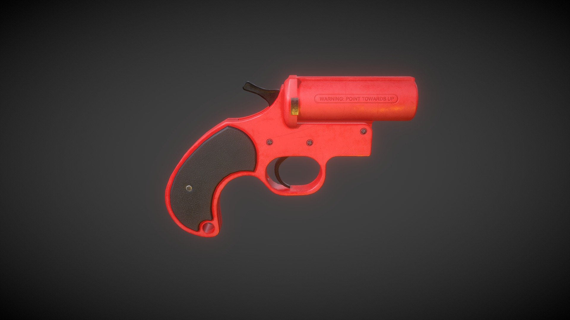 Flare Gun - 3D model by WaajaaH [8642e74] - Sketchfab