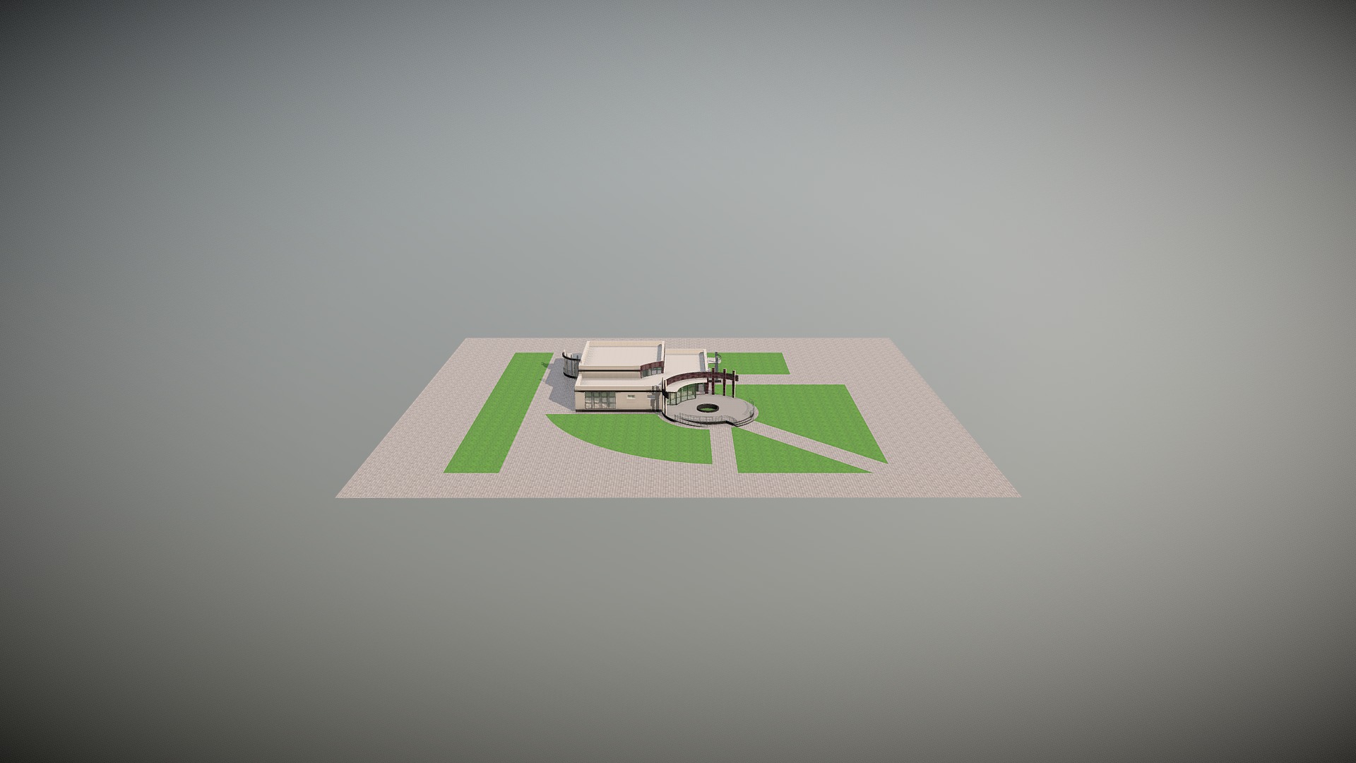 Museum Building - 3D model by Alexander Milovsky (@milovsky) [8642fe0 ...