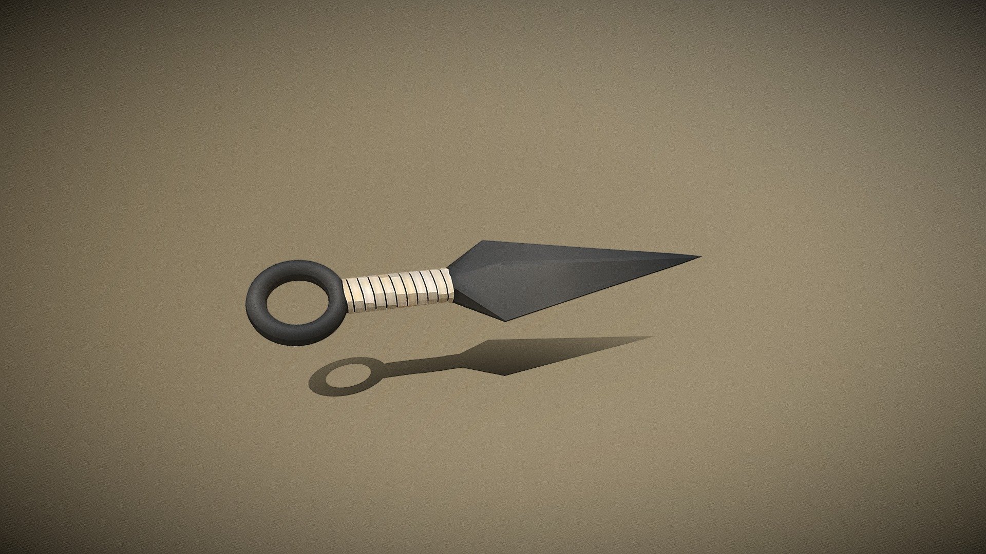 kunai - Download Free 3D model by DMI (@lDMI) [8643b47] - Sketchfab