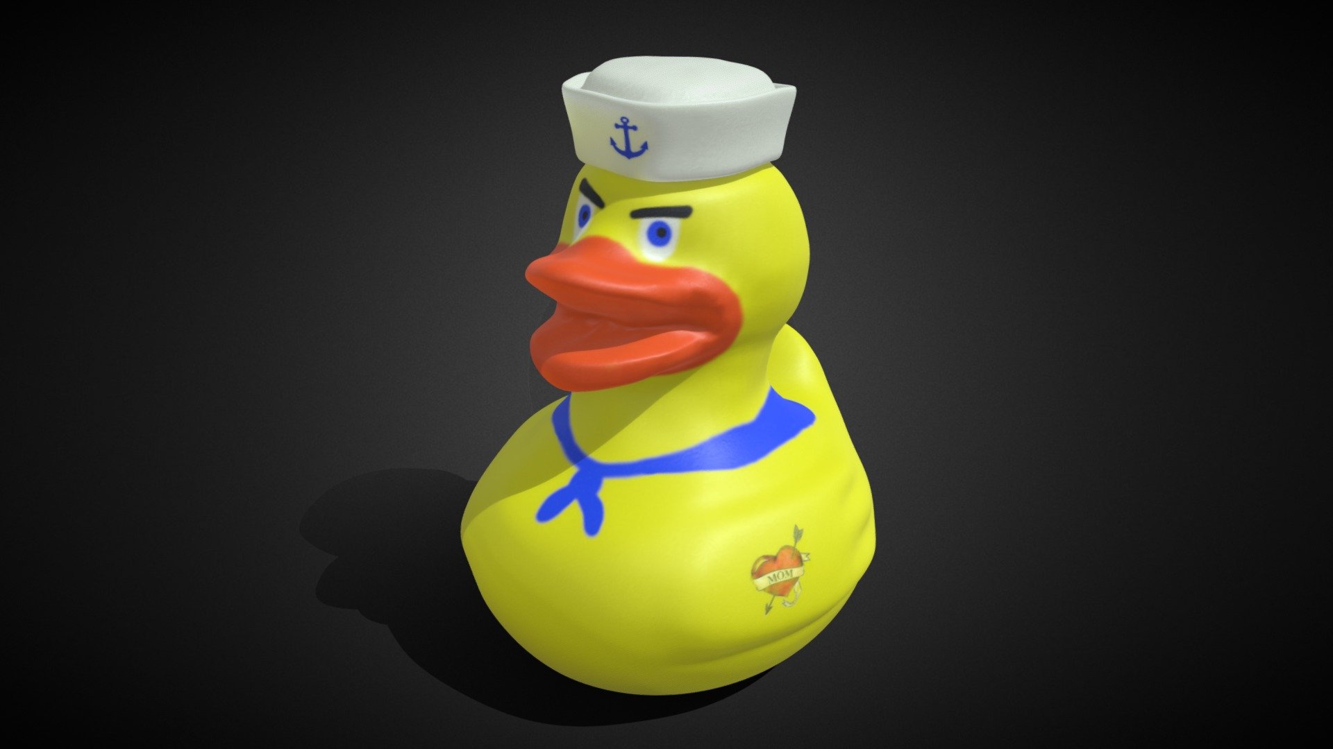 Week 01 - Rubber Duck - 3D model by Mike Lee (@Michial.Lee) [8643b51 ...