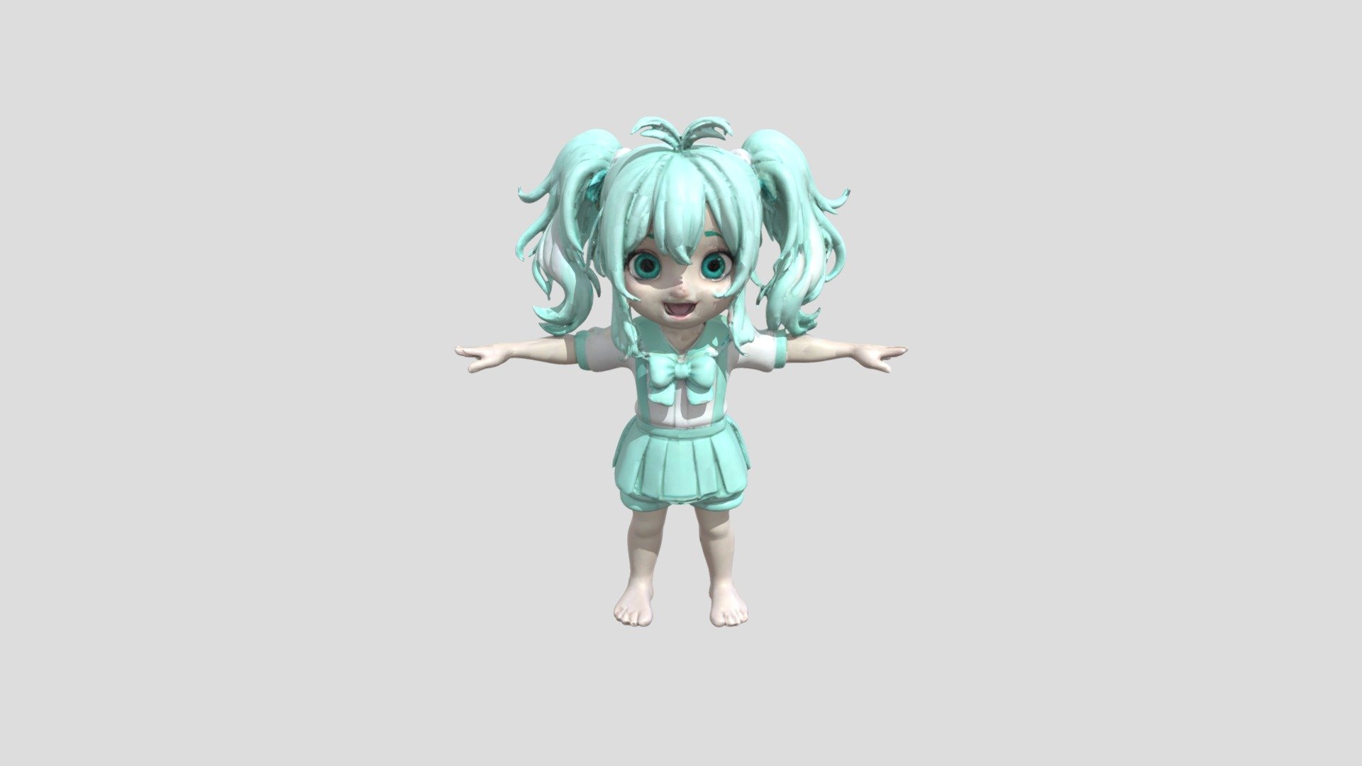 Anime Tutor - Download Free 3D model by ryokhrisnaf [86441ad] - Sketchfab