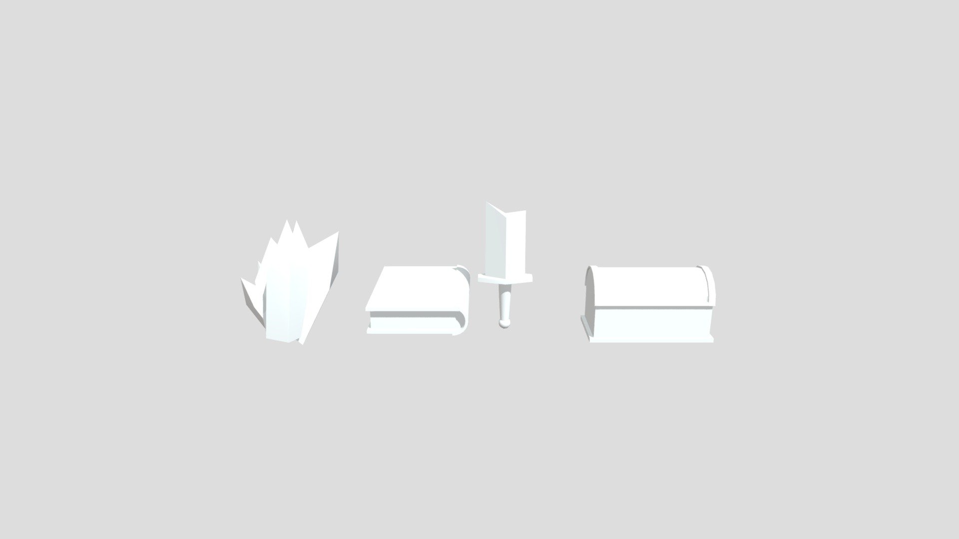 smol treasure set - 3D model by Rase (@CosmoAtomics) [86451a6] - Sketchfab