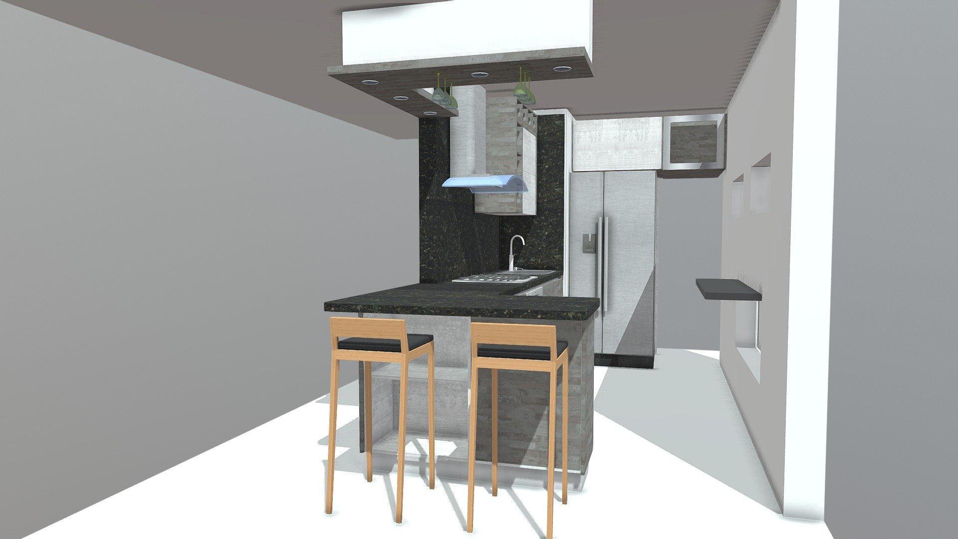 COCINA JAVIER - 3D model by VITA AG SAS (@vitaag.co) [8646863] - Sketchfab