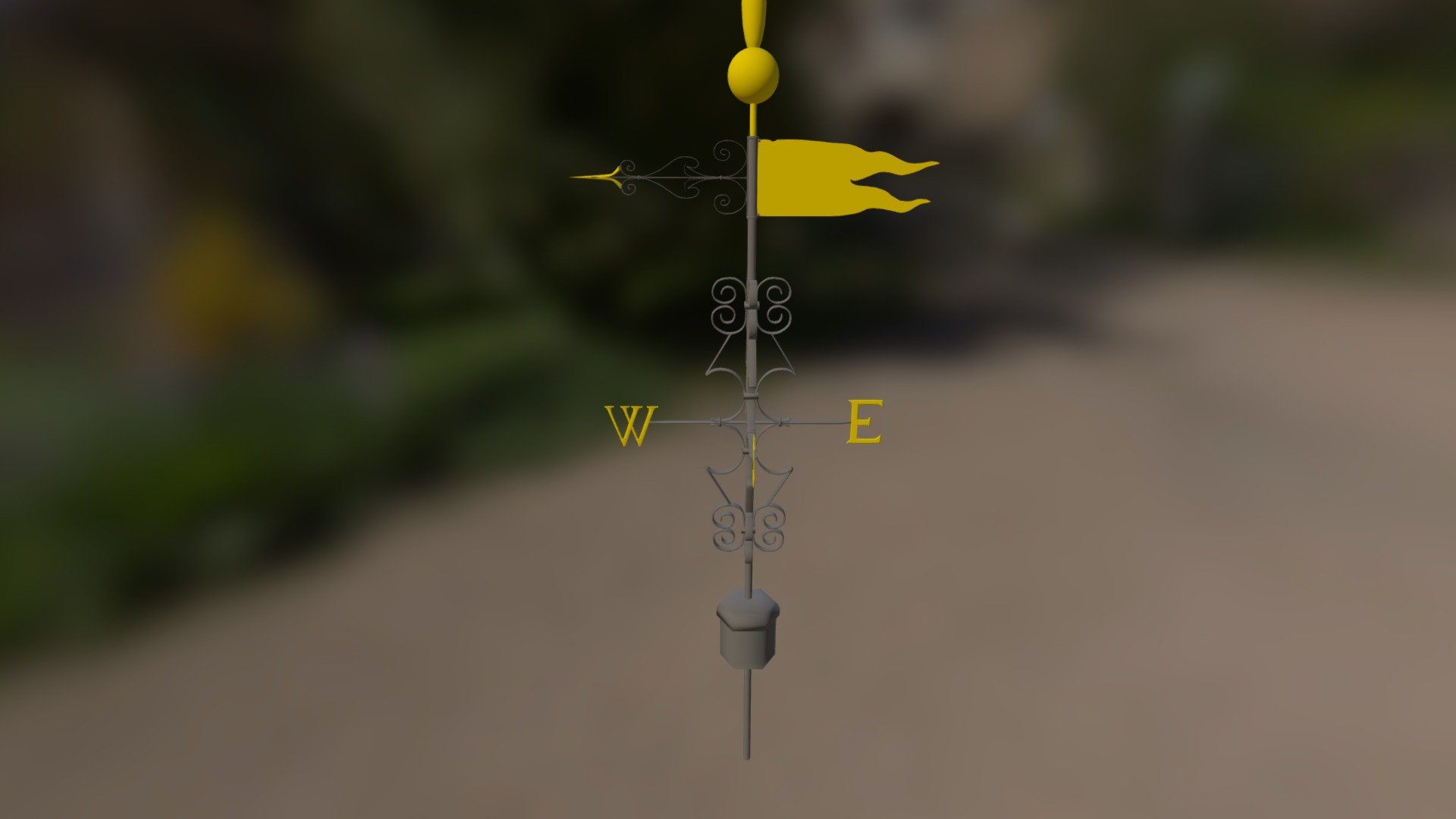Church Weather Vane - 3D model by crisb [8649aa5] - Sketchfab