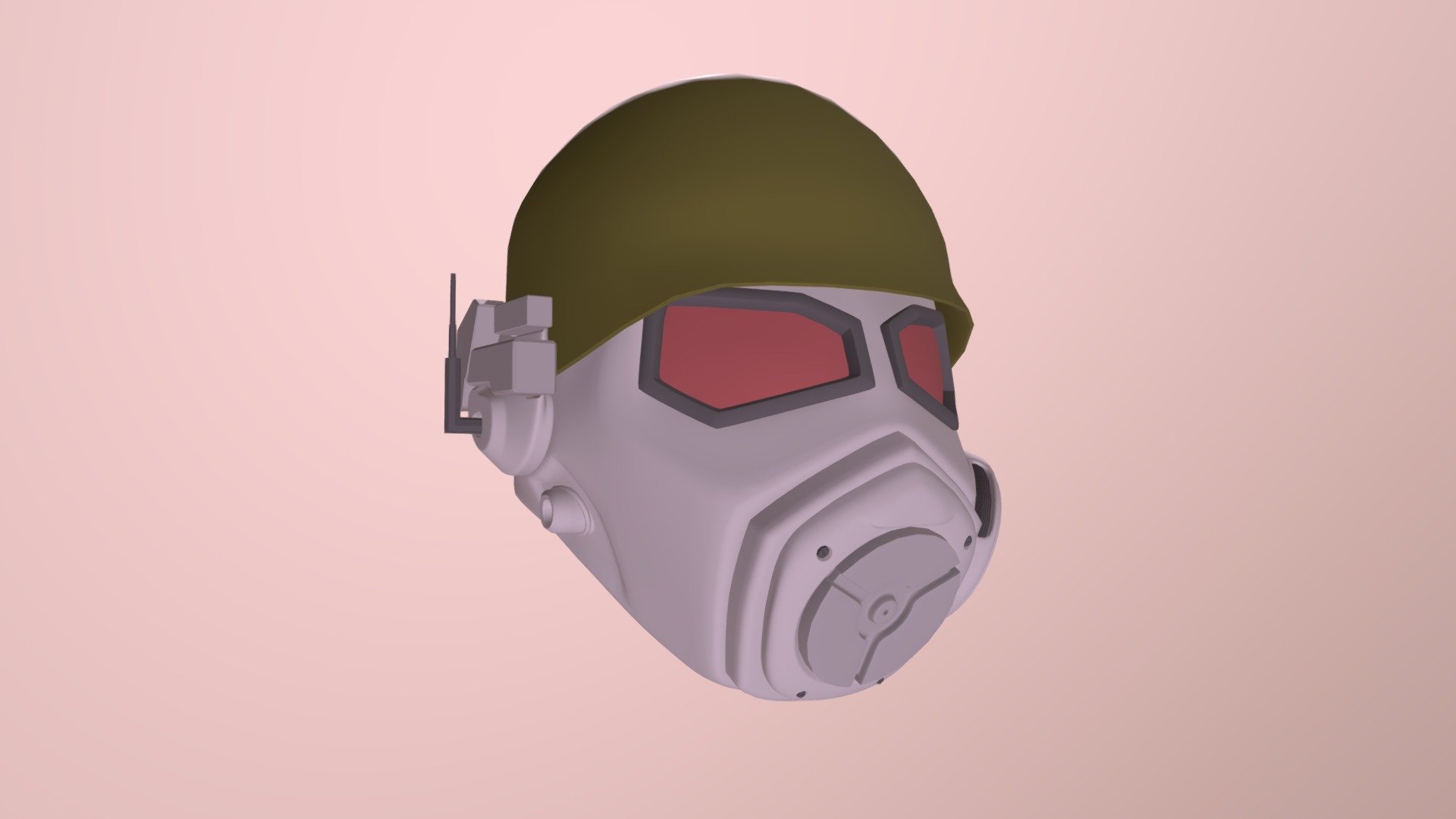 Helmet Ranger - 3D model by Kuprus [864b373] - Sketchfab