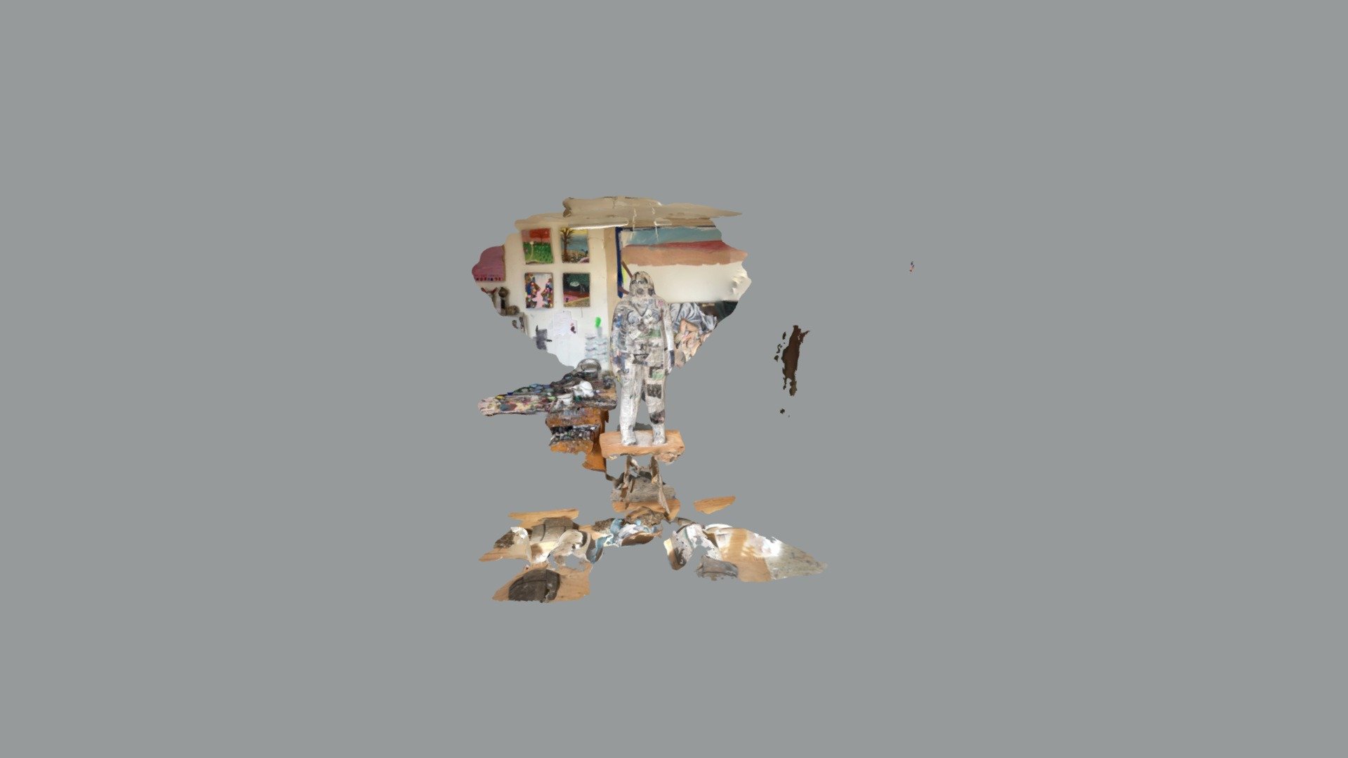 Paper mache in progress - Download Free 3D model by cloudhouse1 ...