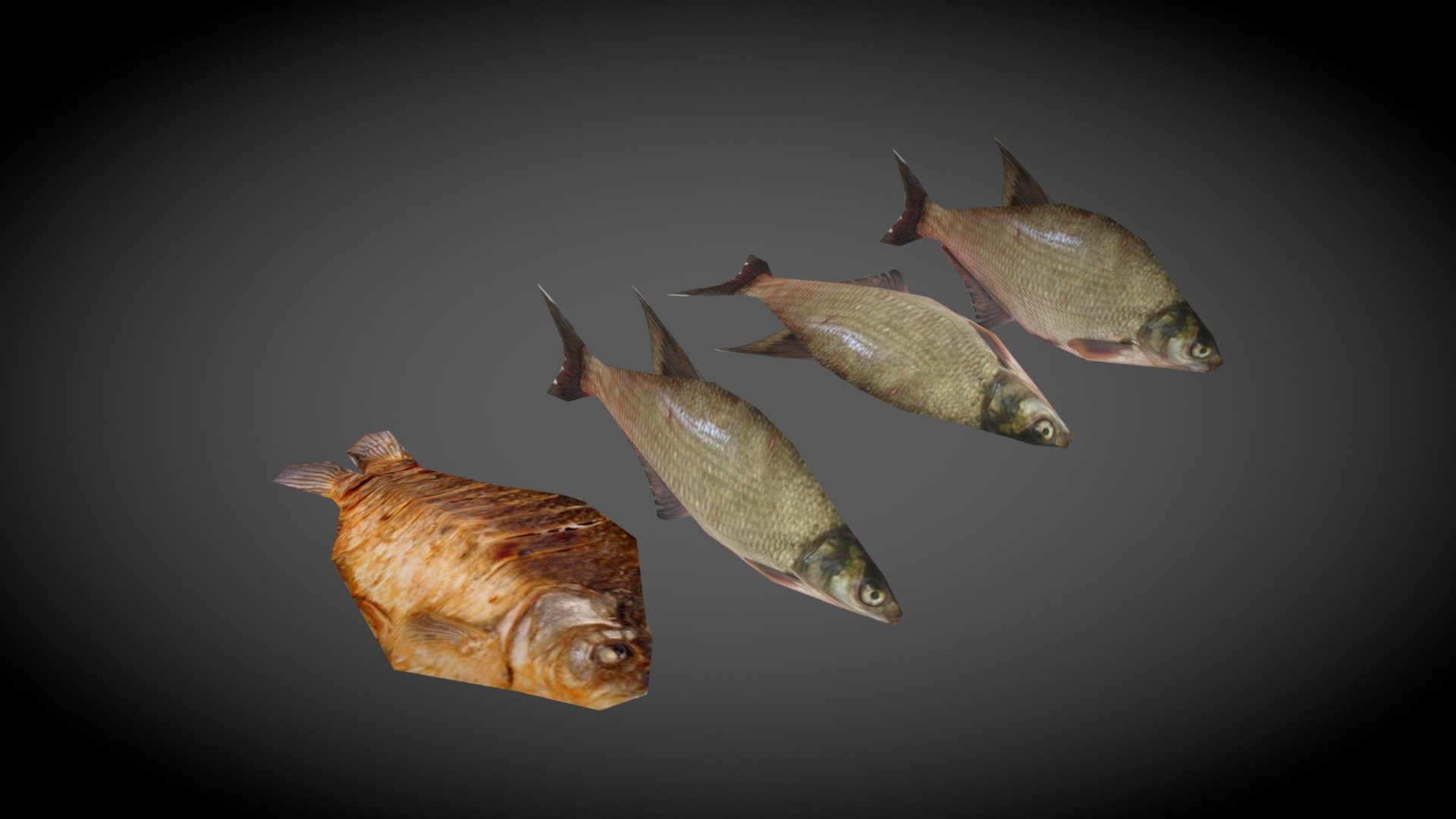 3d Fish low poly and animation - Buy Royalty Free 3D model by ToxaGrom ...