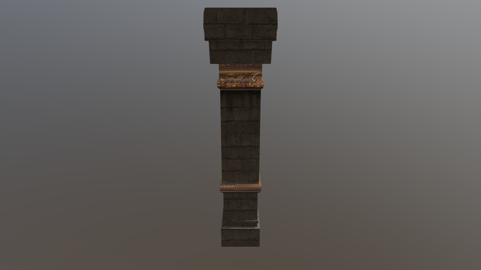 Square Pillar - Download Free 3D model by Benkenobi10 [864c42e] - Sketchfab