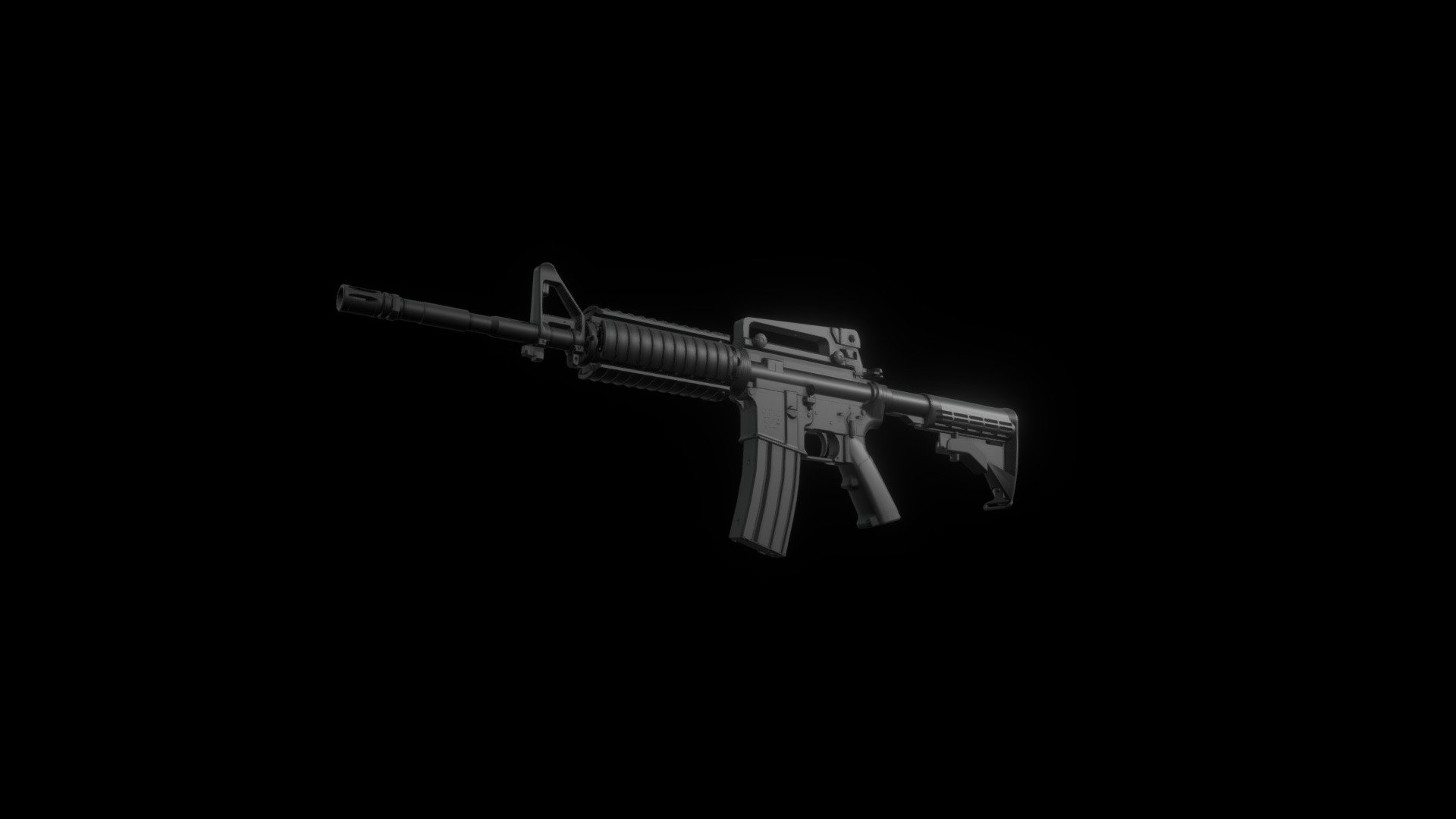 M4A1 - Download Free 3D model by ZightMySuck [864d253] - Sketchfab