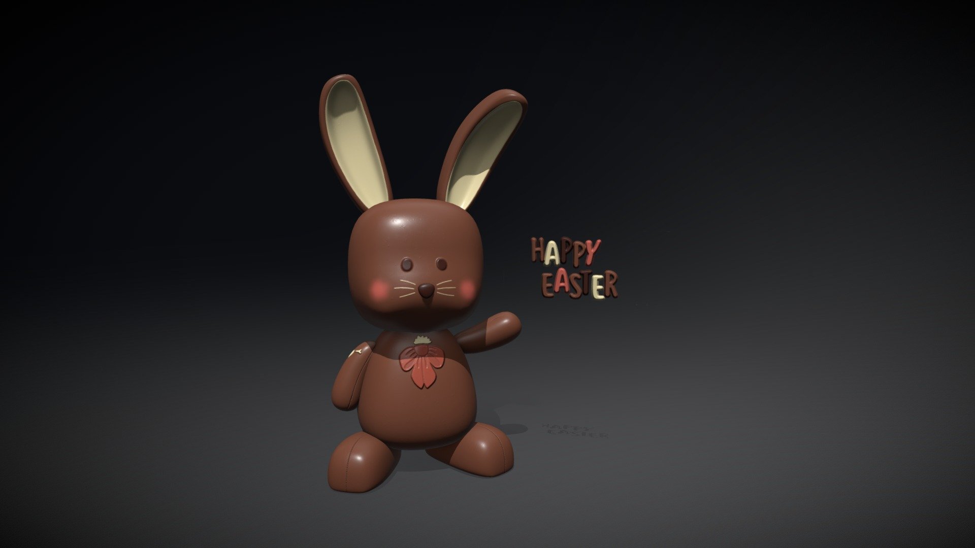 Easter Bunny - 3D model by ArtCadia [864d496] - Sketchfab