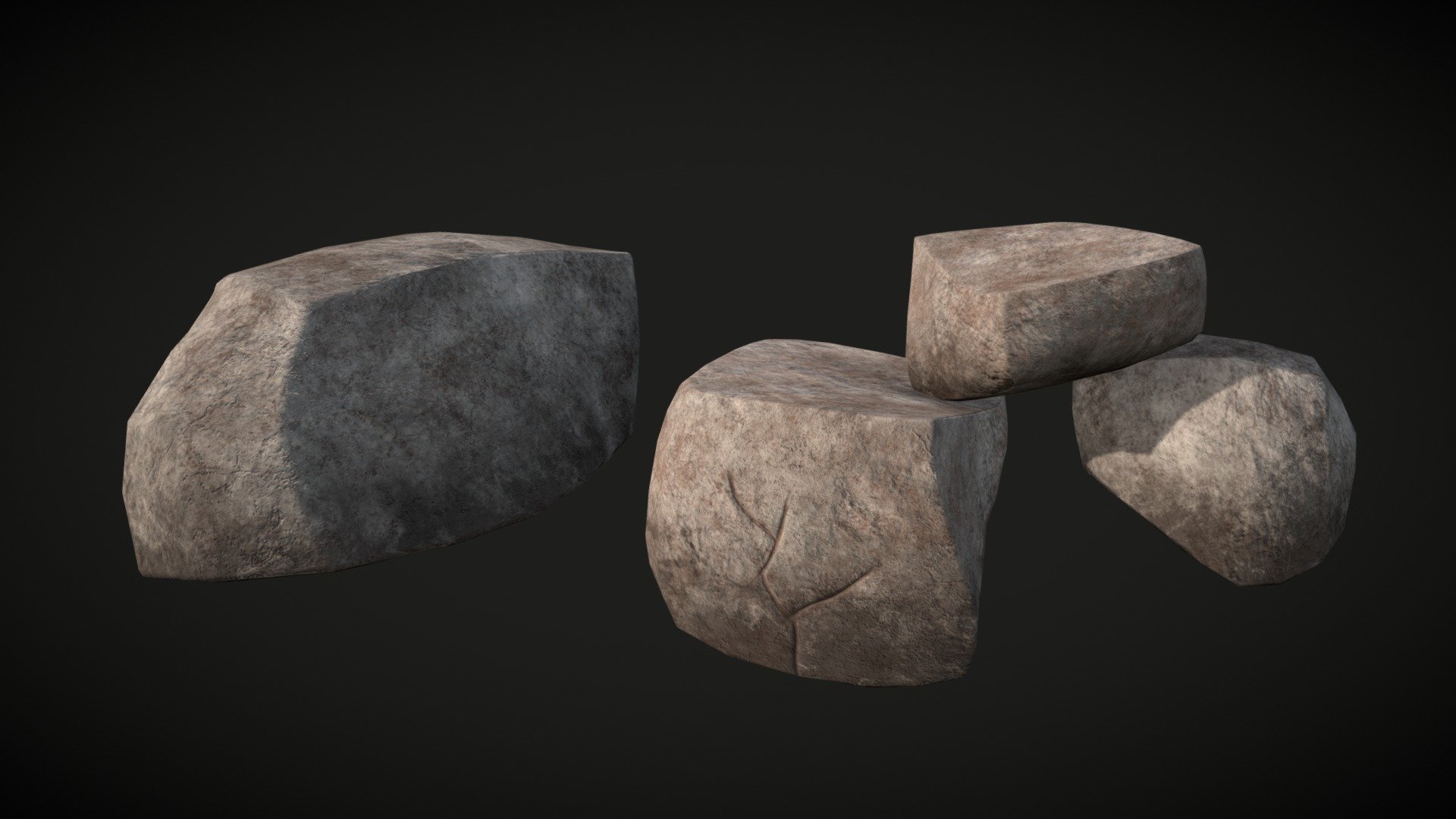 Stone Formation - 3D model by spendoge [864d84f] - Sketchfab