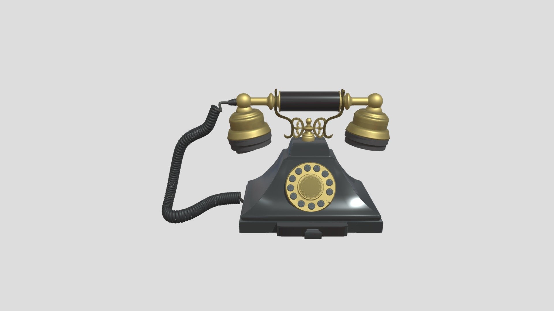 Royal Victorian Telephone с правкам - Download Free 3D model by ...