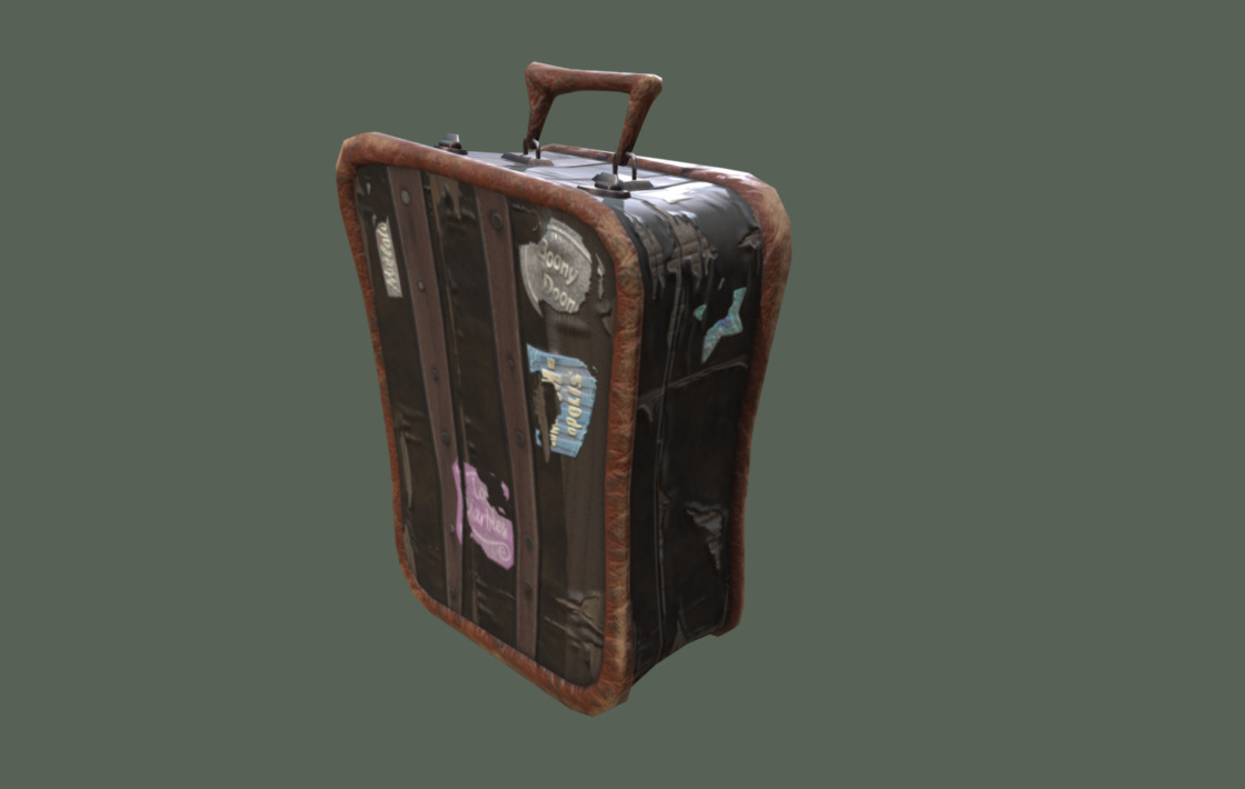 Suitcase from Psychonauts - ITROR - 3D model by nickmaksim [864e4b3 ...