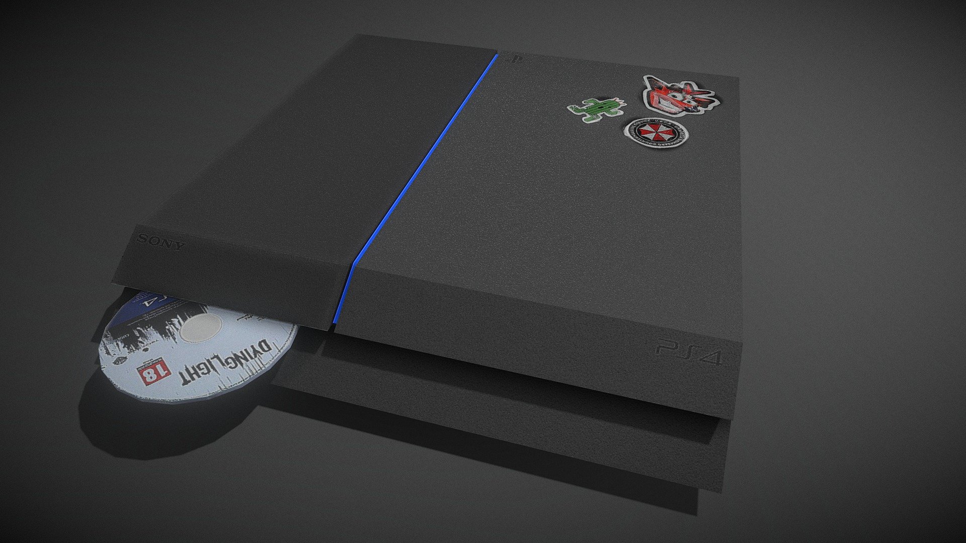 Original Playstation 4 console - 3D model by Alisha (@AlishaBegum ...