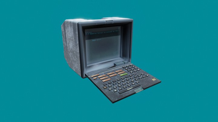 Minitel 3D models - Sketchfab