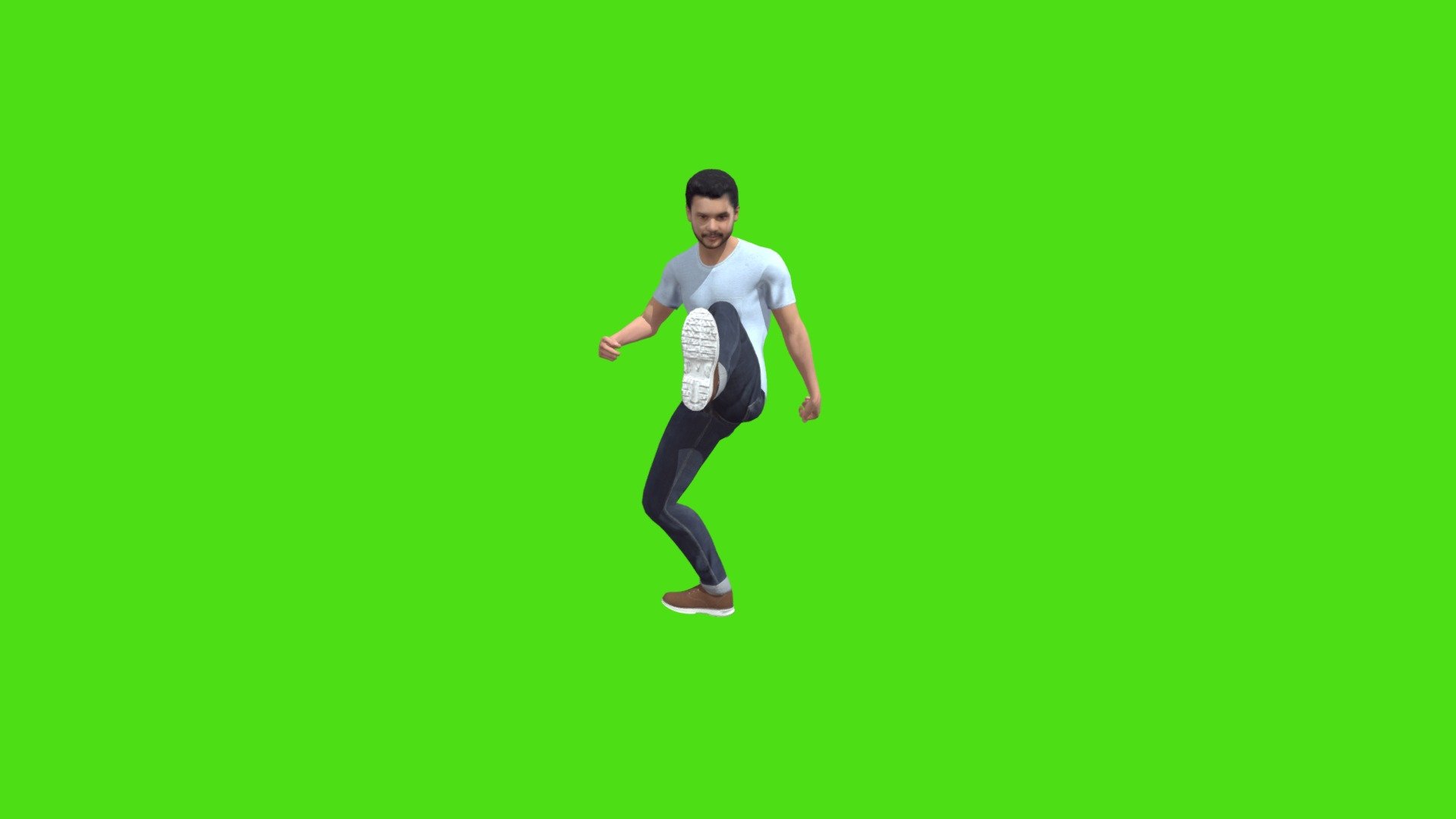 Adinath kothare Kicking fts 3d - Download Free 3D model by sunnykhude ...
