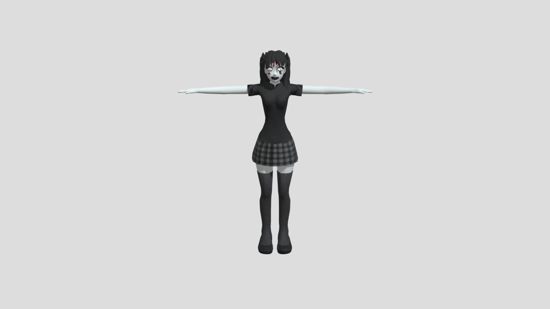 Ghost Girl V2 Large - Download Free 3D model by Ezau954gamer ...