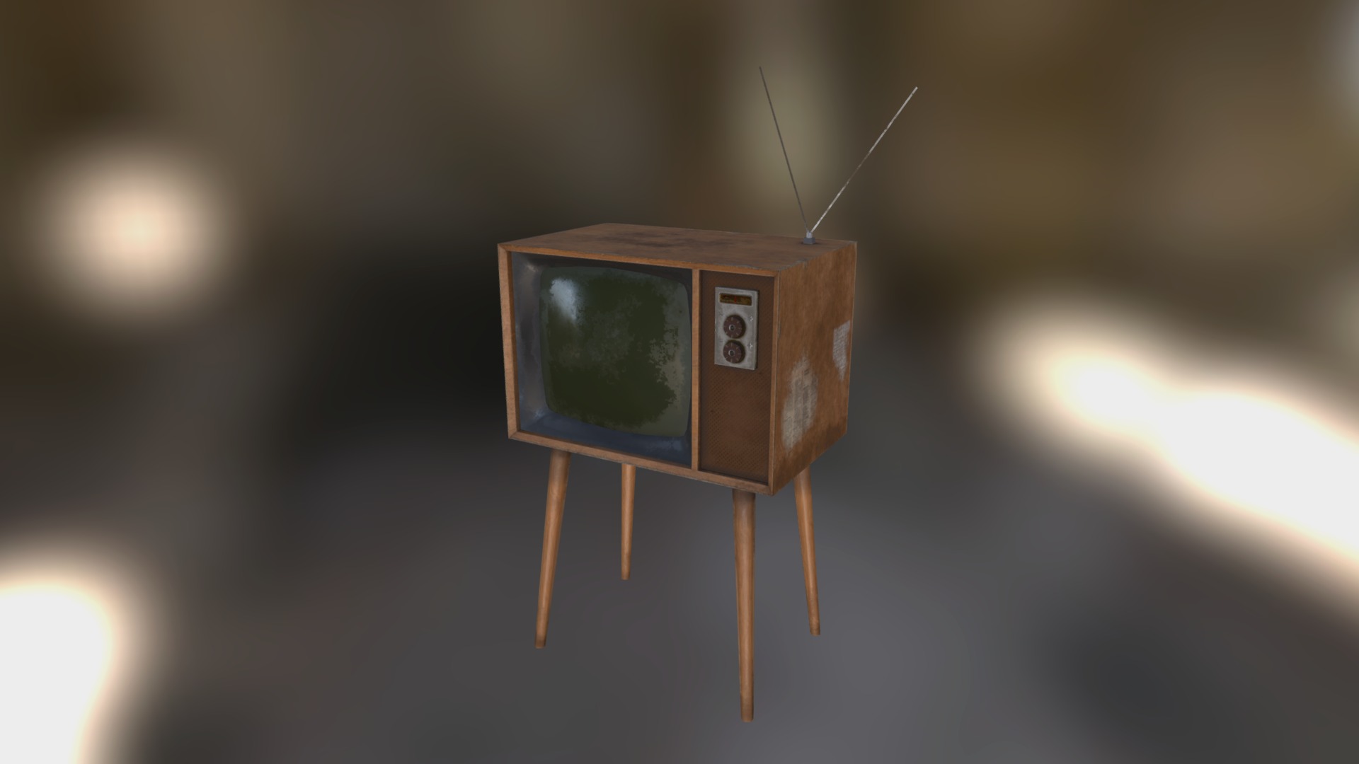 Classical Old Tv - 3D model by Fendalf (@firelegion) [8651cd4] - Sketchfab