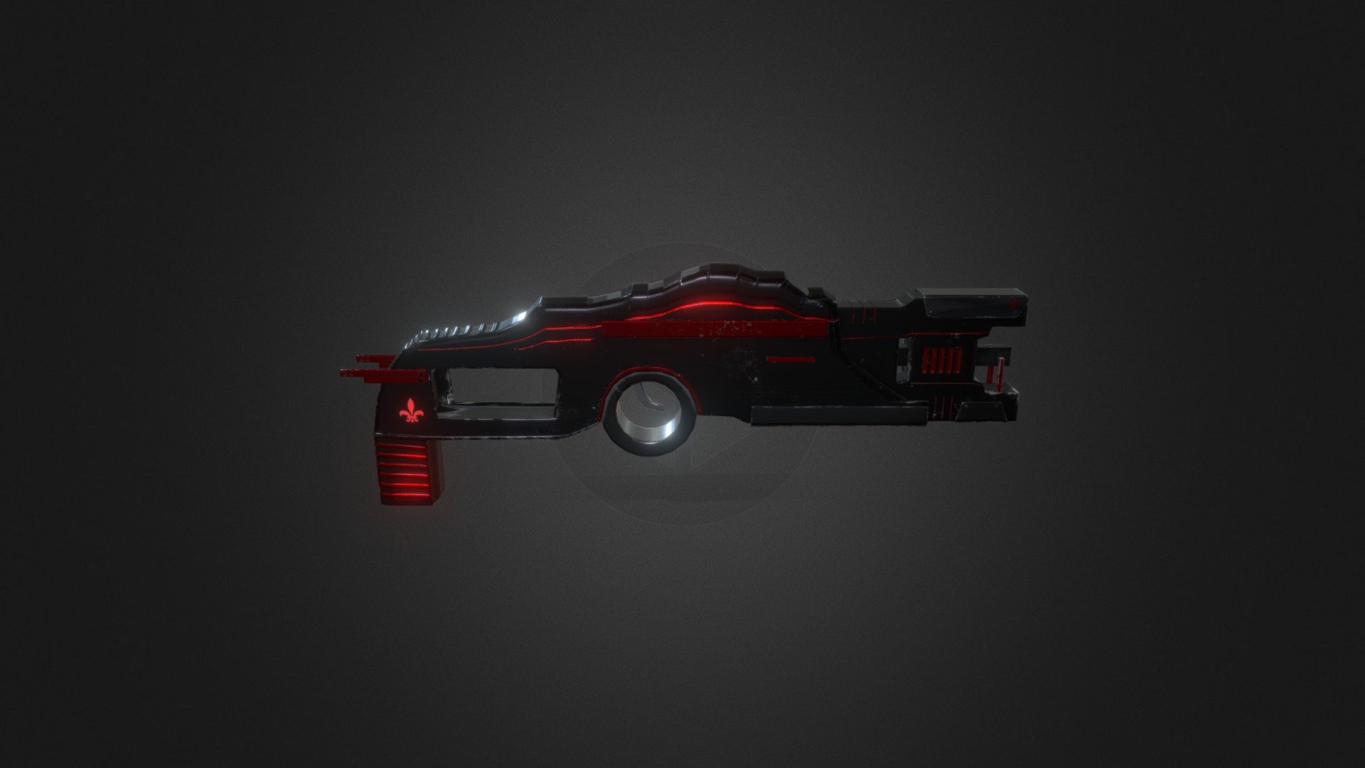 Scifi gun - 3D model by Neahhw [8653f12] - Sketchfab