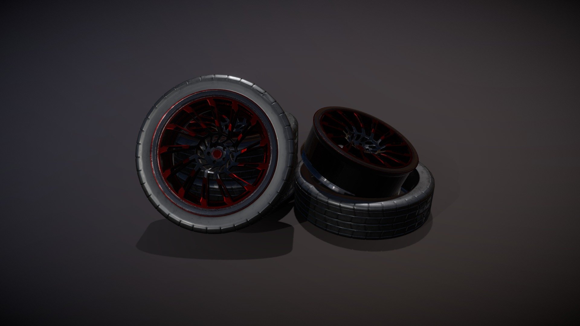 Custom Car Rim - 3D model by George_Brand [86545aa] - Sketchfab