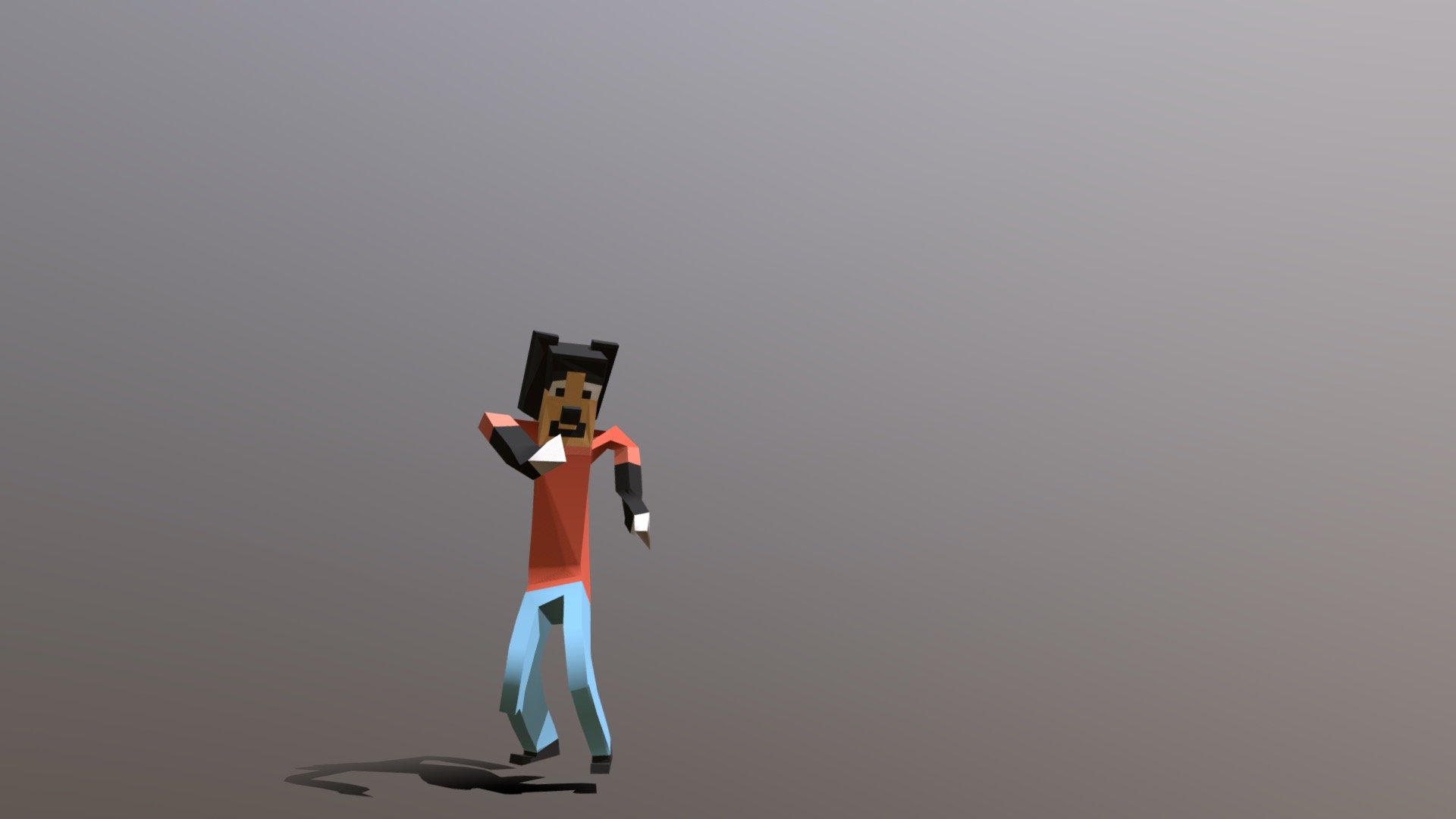 1_ Max Goof doing the twist dance - Download Free 3D model by ...