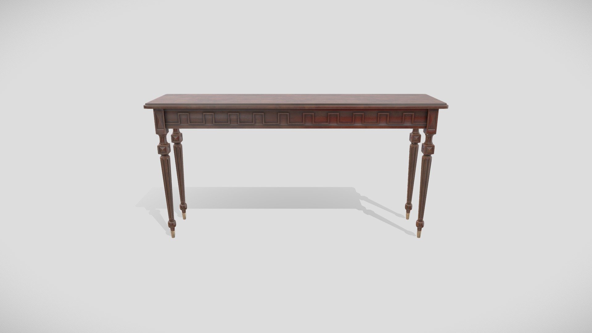 Wooden Classic Consol Light - 3D model by gogoskilla [8657445] - Sketchfab