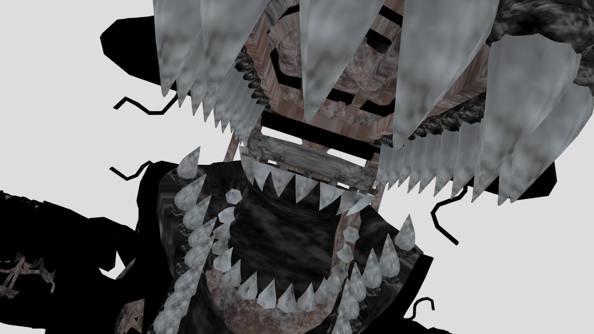 Nightmare Foxy - 3D model by Forsaken AR Official (@FNAF_AR_Official ...