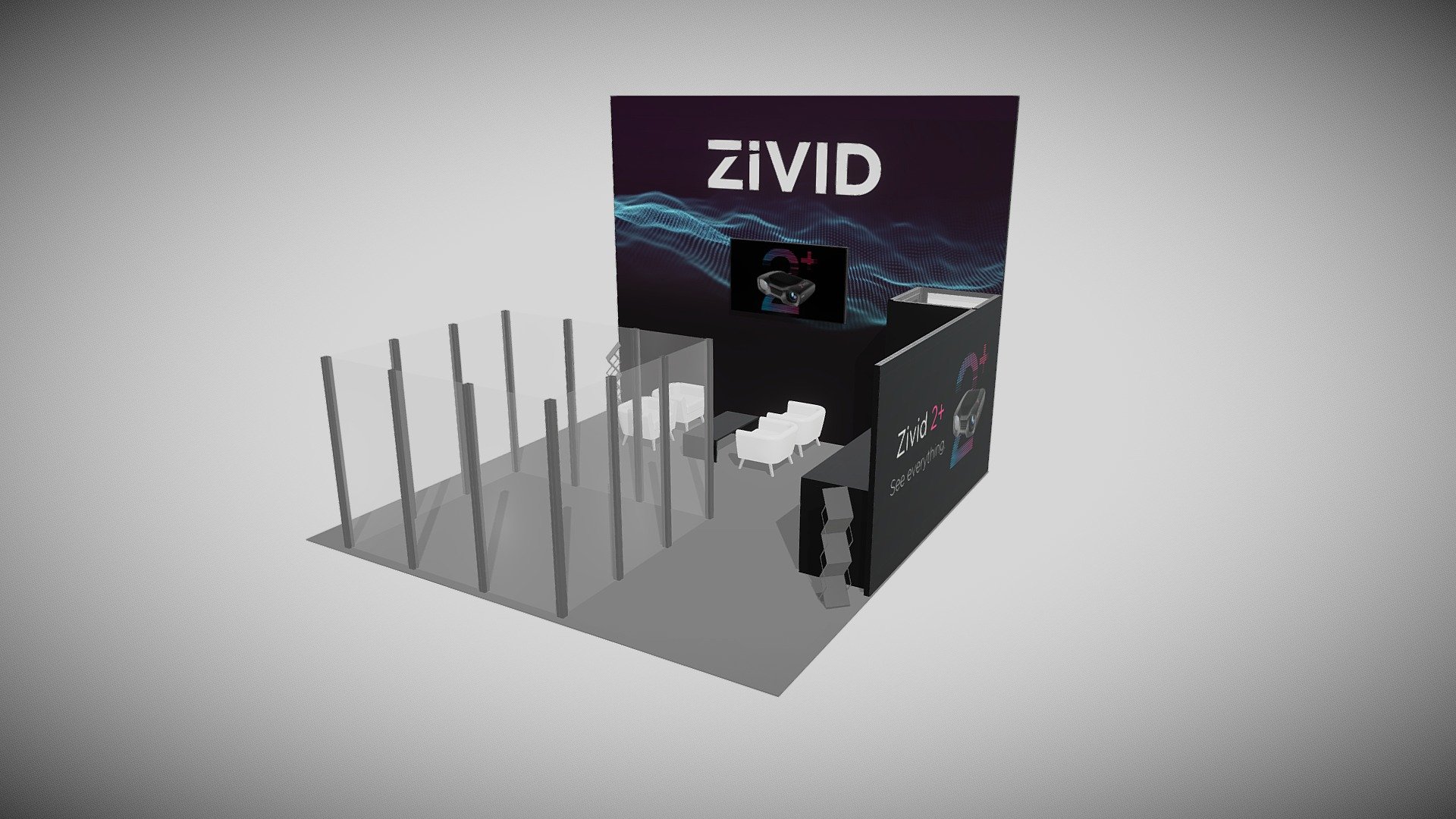Zivid Revision 2 - 3D model by HatchX (@HatchExhibits) [865930f ...