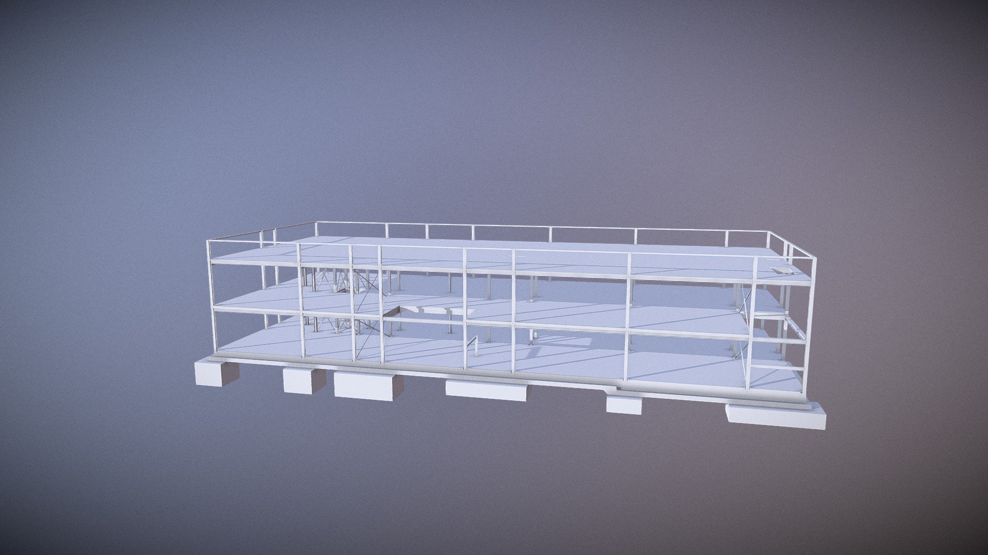 School Structure - 3D model by NarcisoLG [86594d2] - Sketchfab