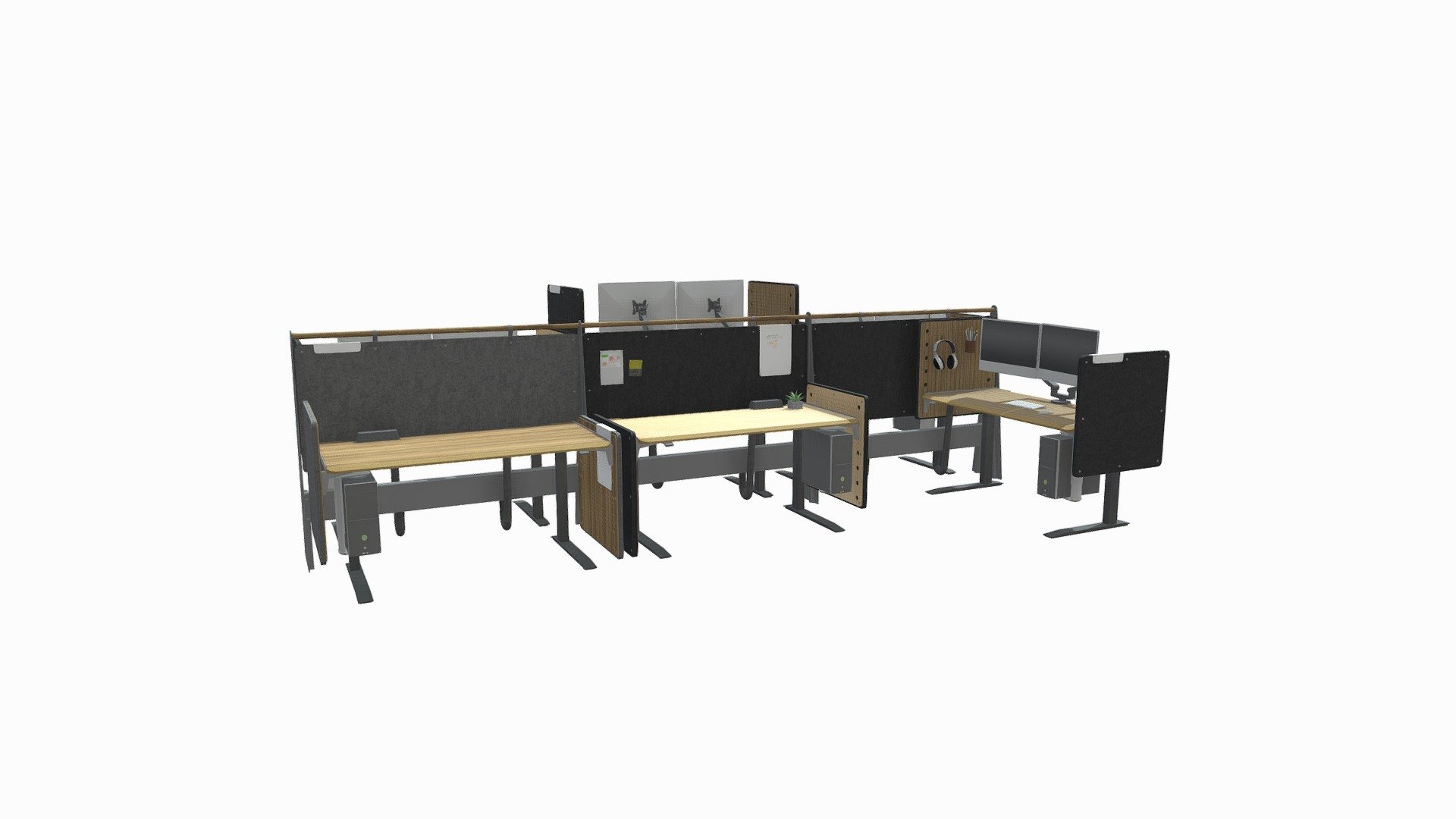Google - Workstation B - 3D model by Studio Other (@studio-other ...