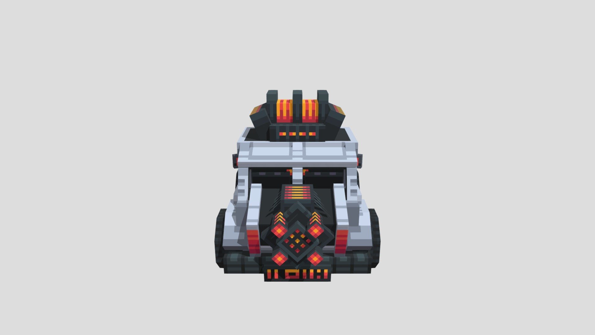 Voxel Alien Sci-fi Rover - 3D model by Icy Studios (@icystudios ...